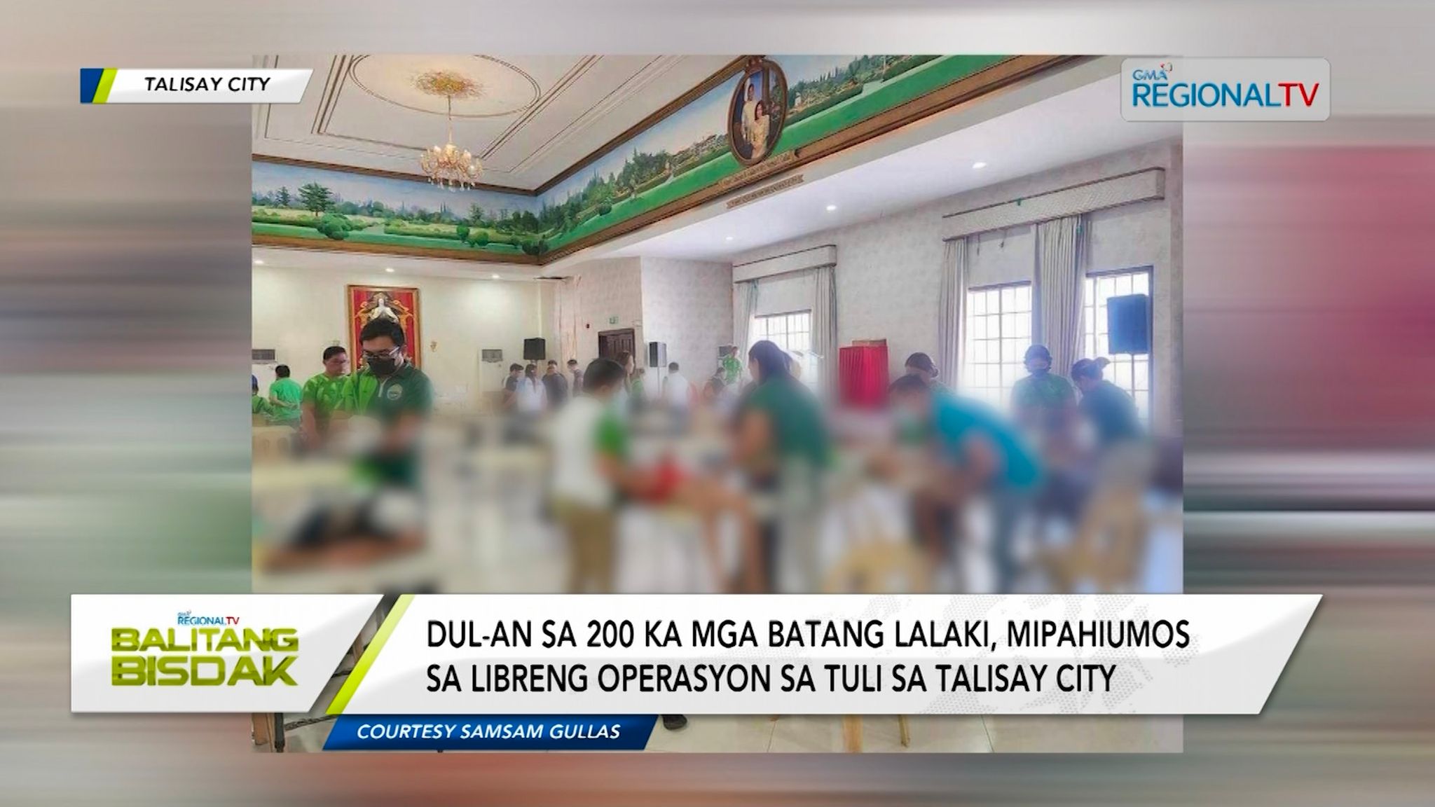Dul-an 200 ka mga bata sa Talisay City, Mi-avail sa Libreng Tuli