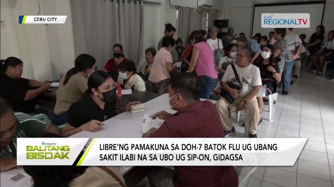 Libre’ng bakuna batok flu ug pneumonia sa DOH-7 Libre’ng bakuna batok flu ug pneumonia sa DOH-7