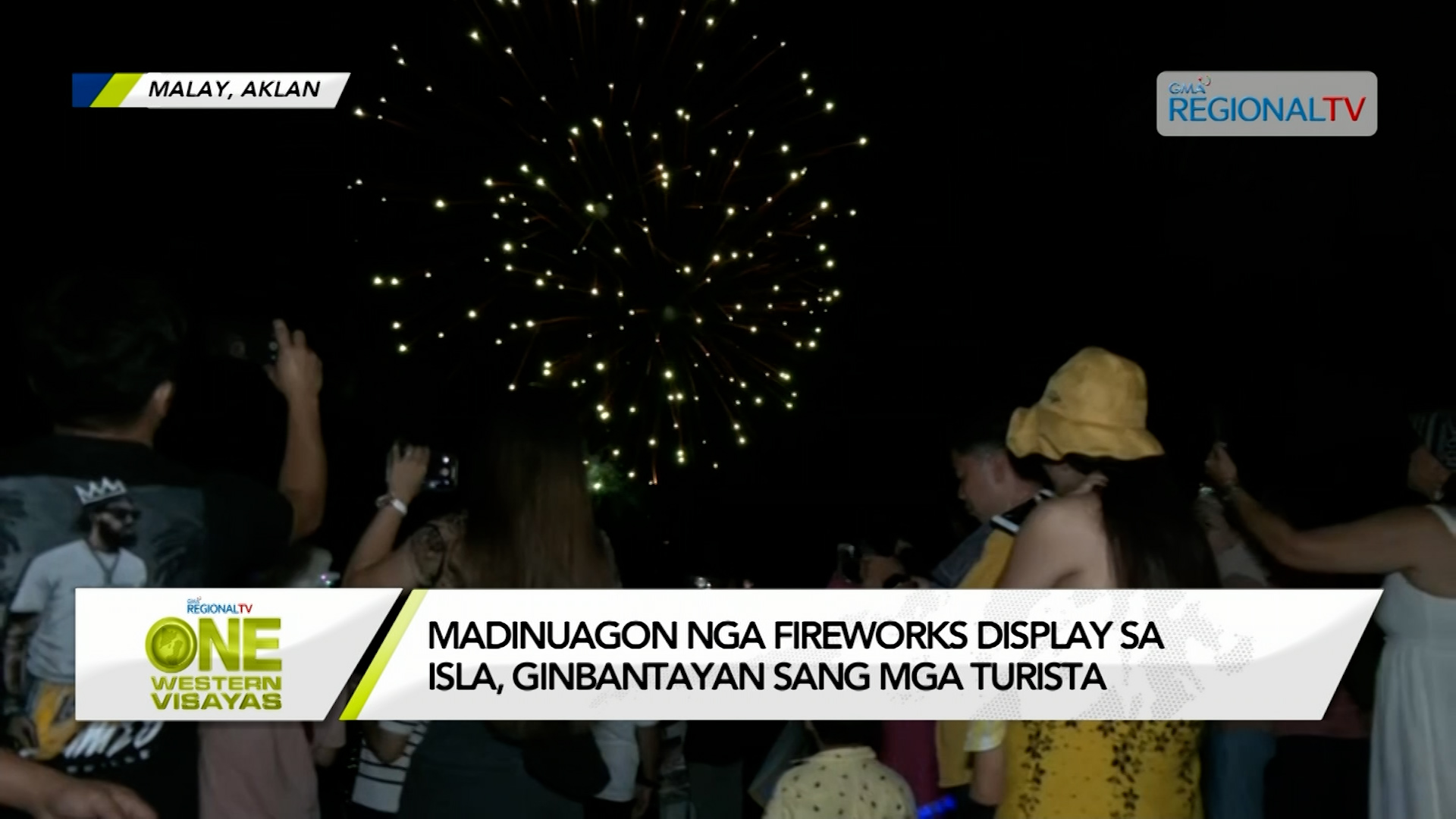 Madamo nga turista, nagpakigbahin sa new year’s countdown sa Isla sang ...