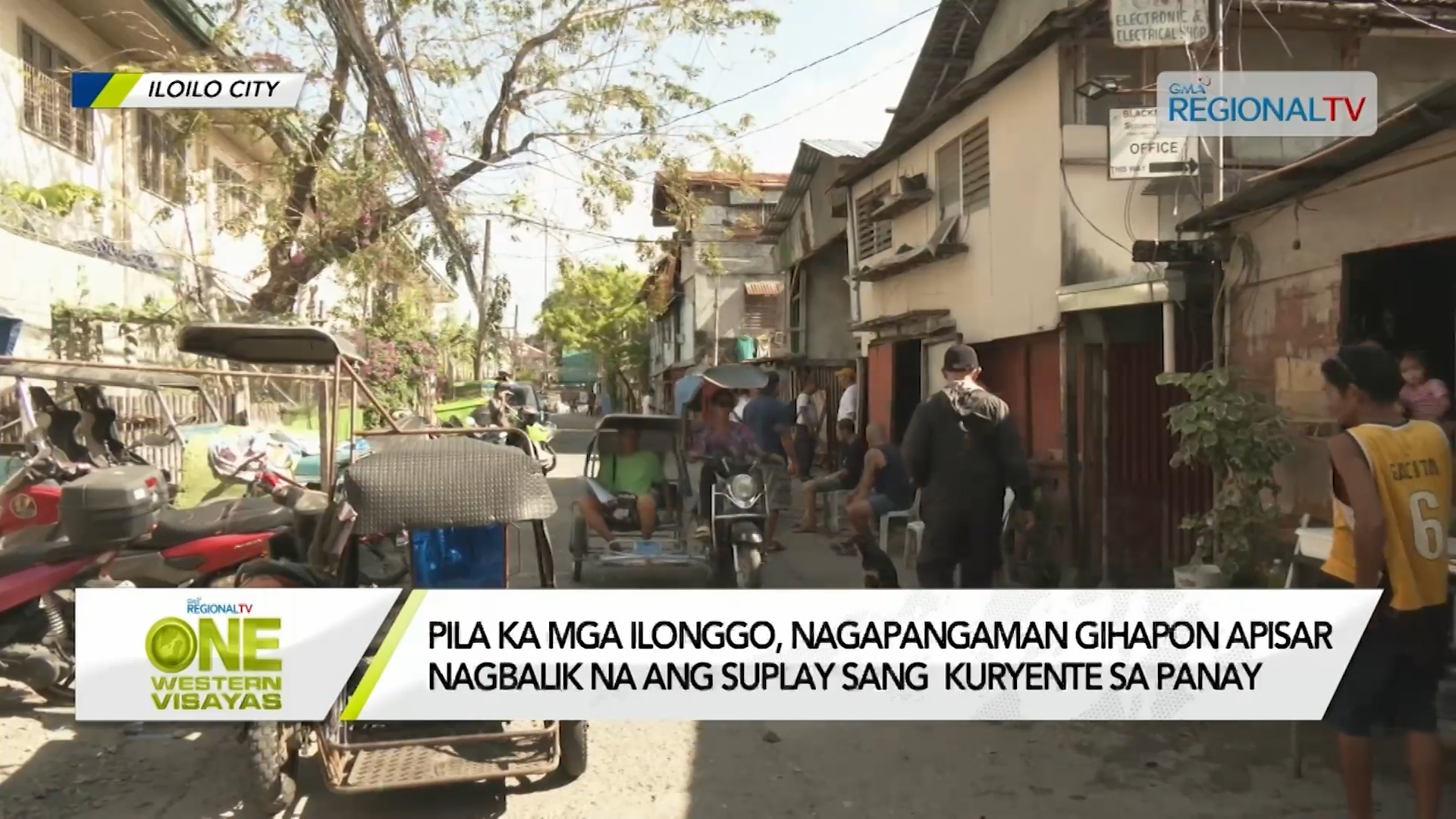 Pila ka mga Ilonggo, nagapangaman gihapon apisar nagbalik na ang kuryente