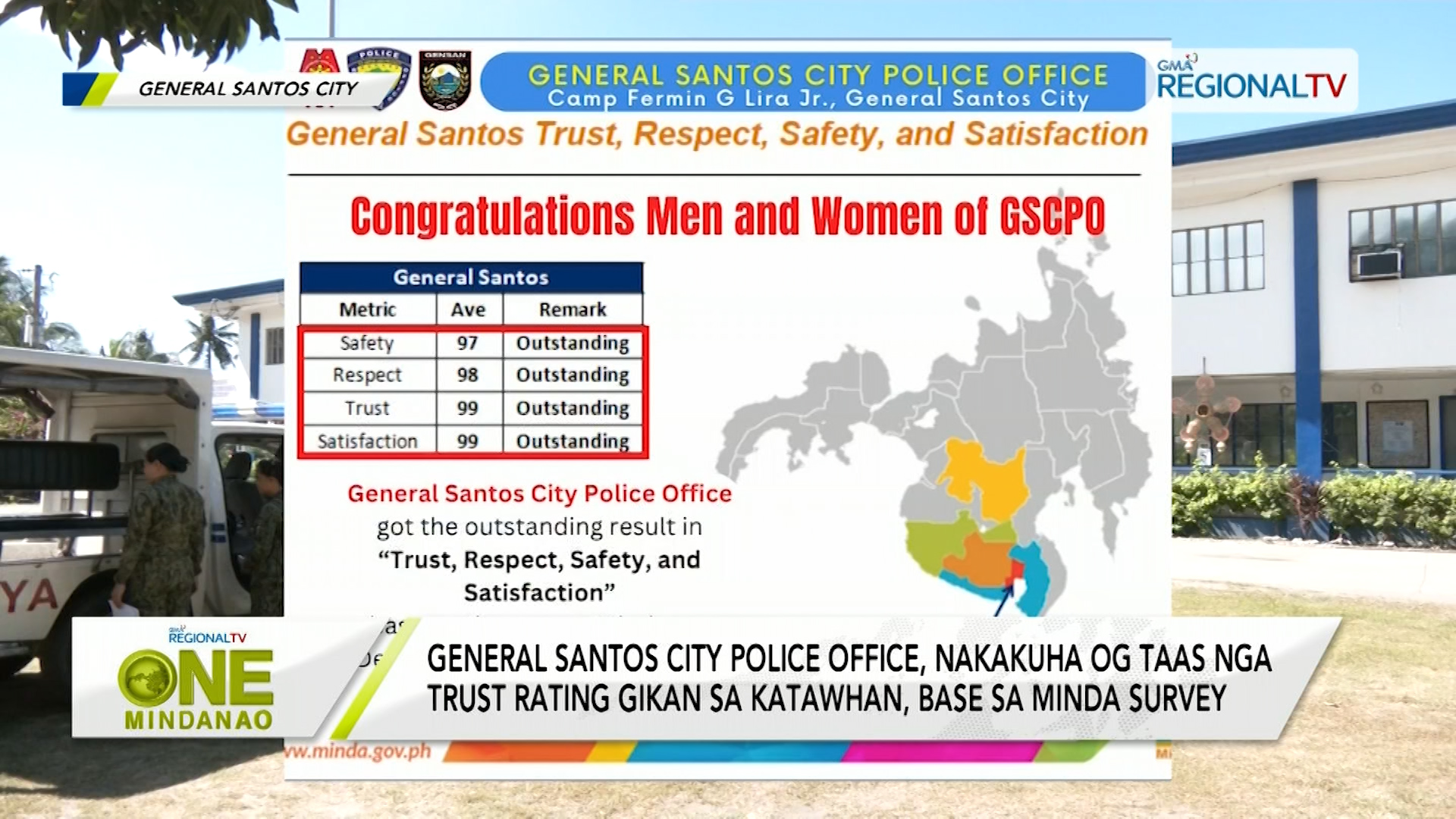 GSCPO, nakakuha og taas nga trust rating gikan sa katawhan base sa ...