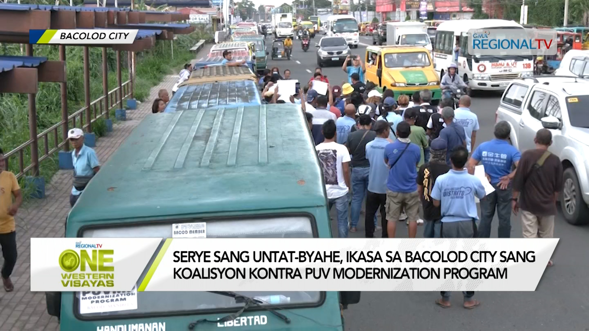 Serye sang untat-byahe, ikasa sa Bacolod City sang koalisyon kontra PUVMP