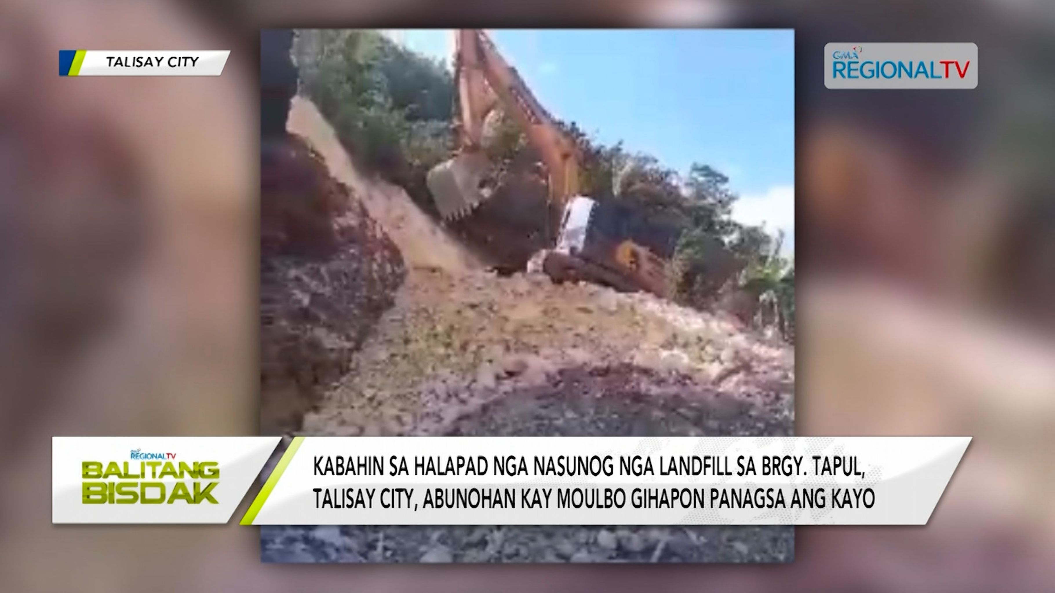 Abunohan ang landfill sa Brgy. Tapul aron di na musilaob pagbalik