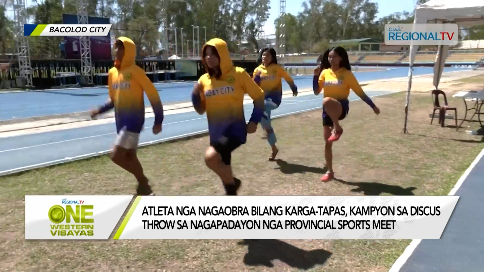 Atleta nga nagaobra bilang karga-tapas, nagkampyon sa discus throw