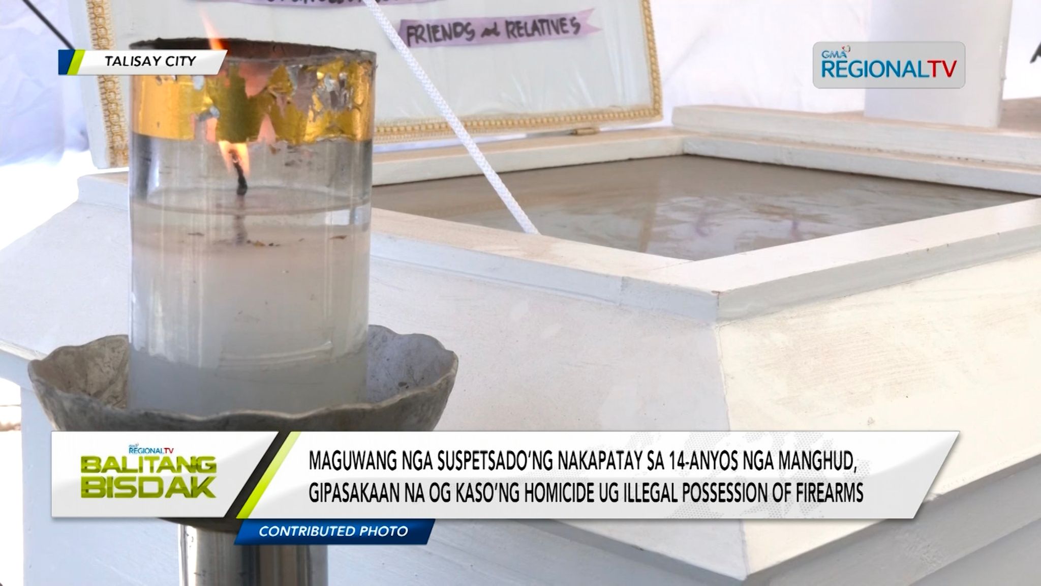 Suspetsadong maguwang sa 14-anyos nga napusilan-patay, gikasohan na