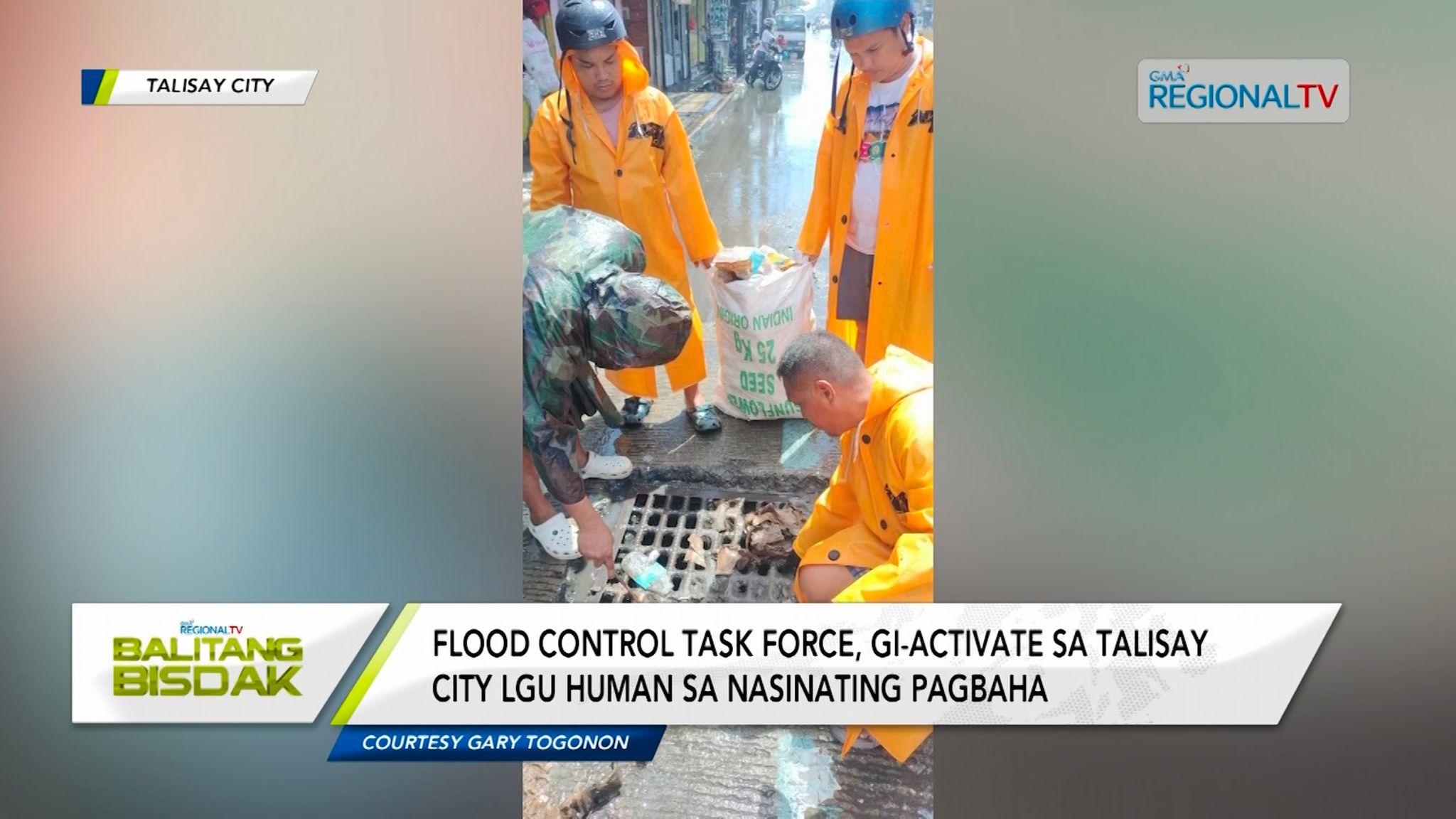 Flood Control Task Force sa Talisay City, Gi-reactivate