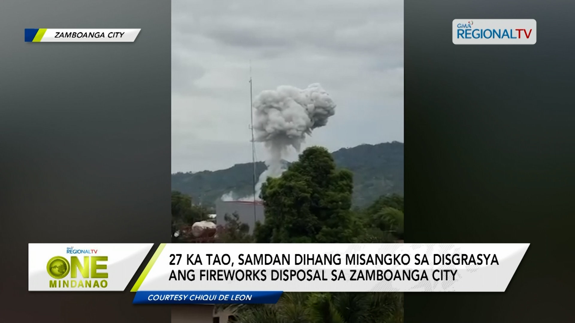 27 ka tao, samdan dihang misangko sa disgrasya ang fireworks disposal ...