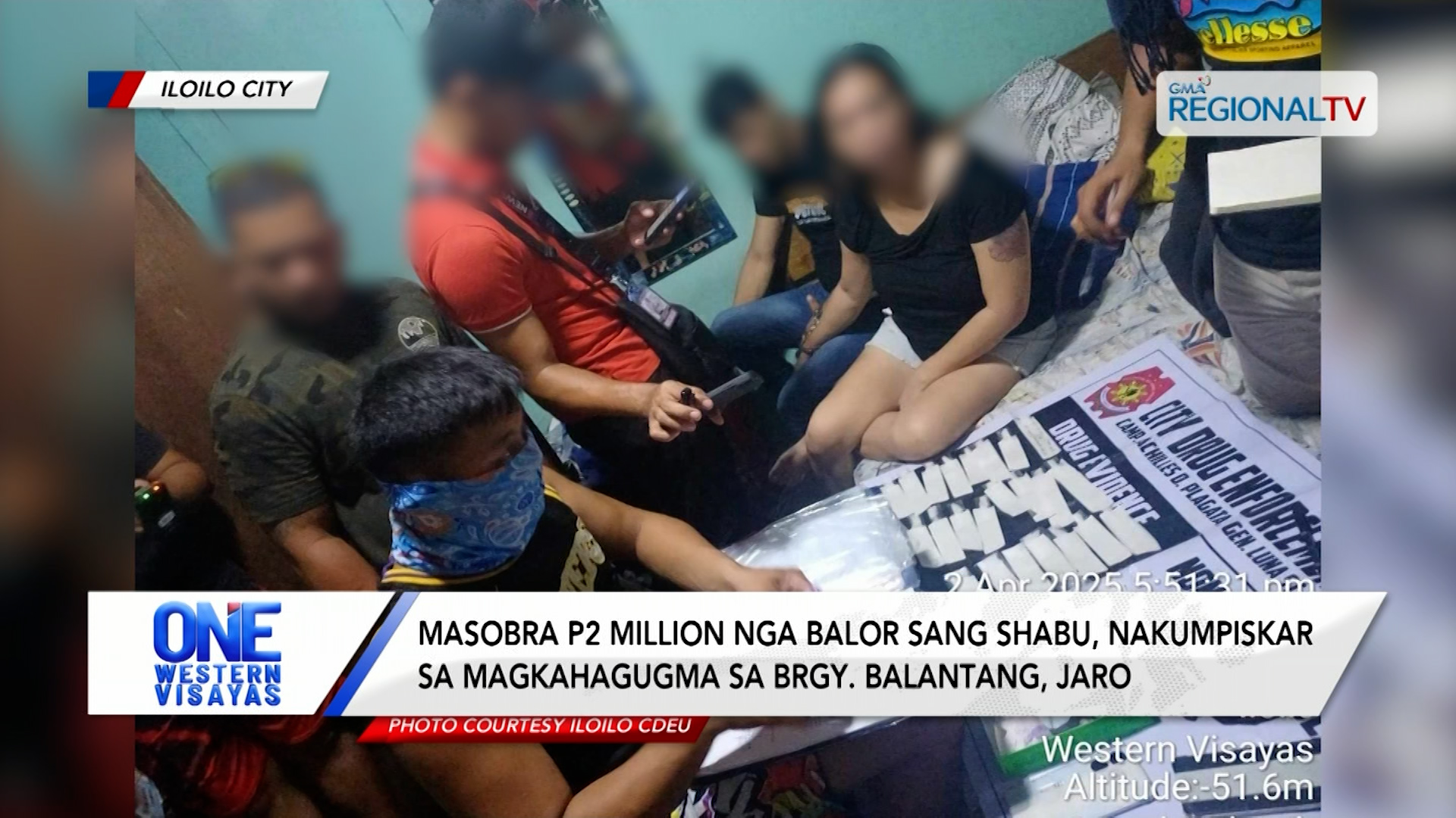 Masobra P2 million nga balor sang shabu, nakumpiskar sa magkahagugma sa Jaro