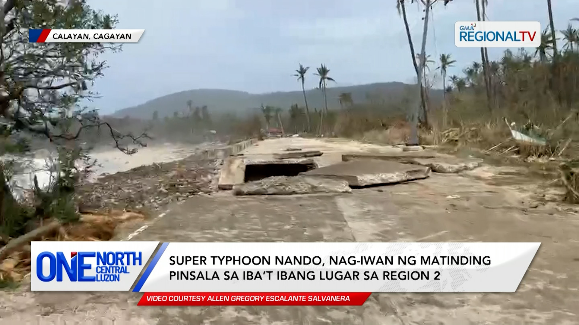 Super Typhoon Nando, nag-iwan ng matinding pinsala sa Region 2 | One ...