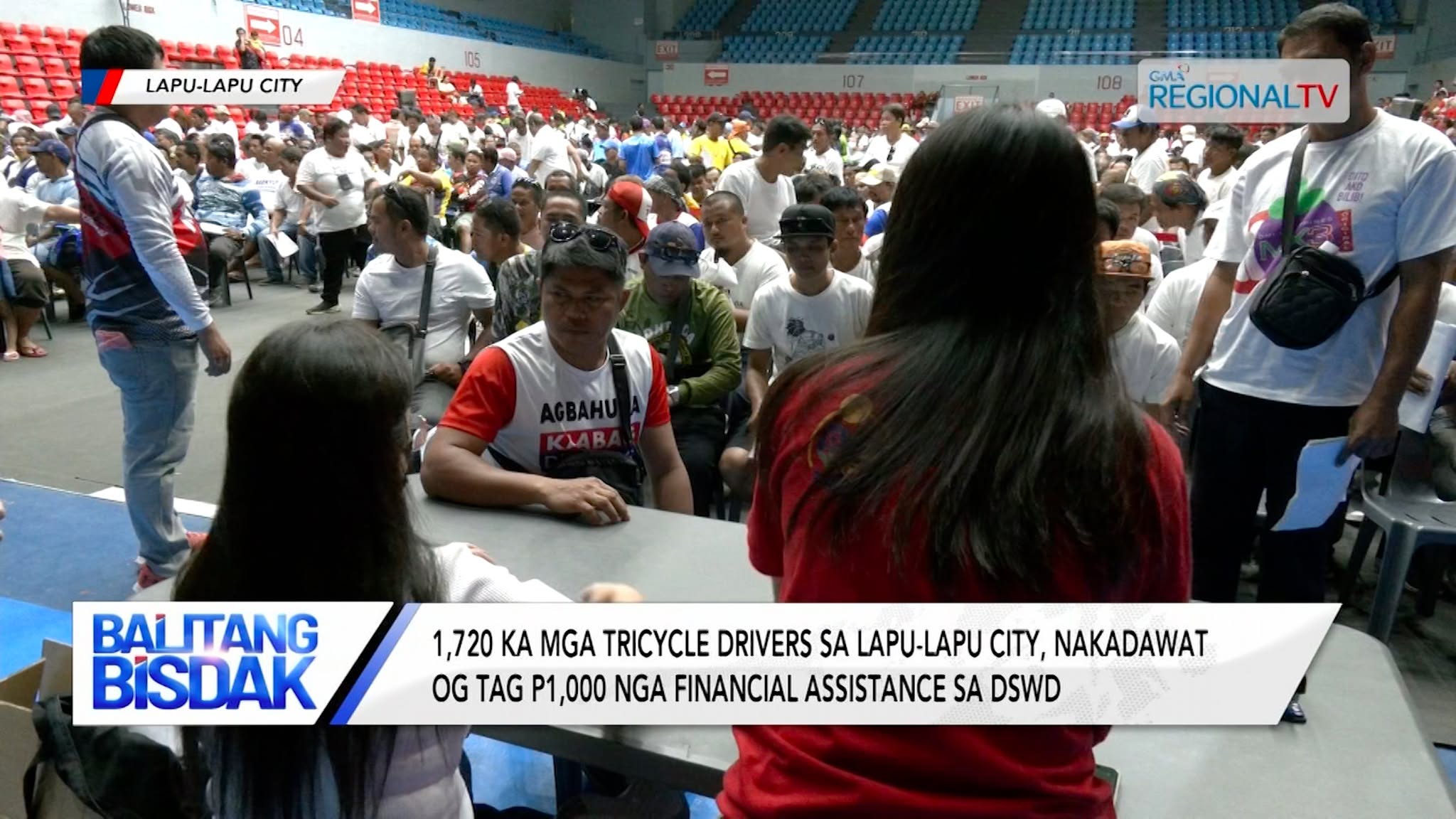 Kapin sa Usa ka Libo ka mga Tricycle Drivers, Nakadawat og Hinabang ...