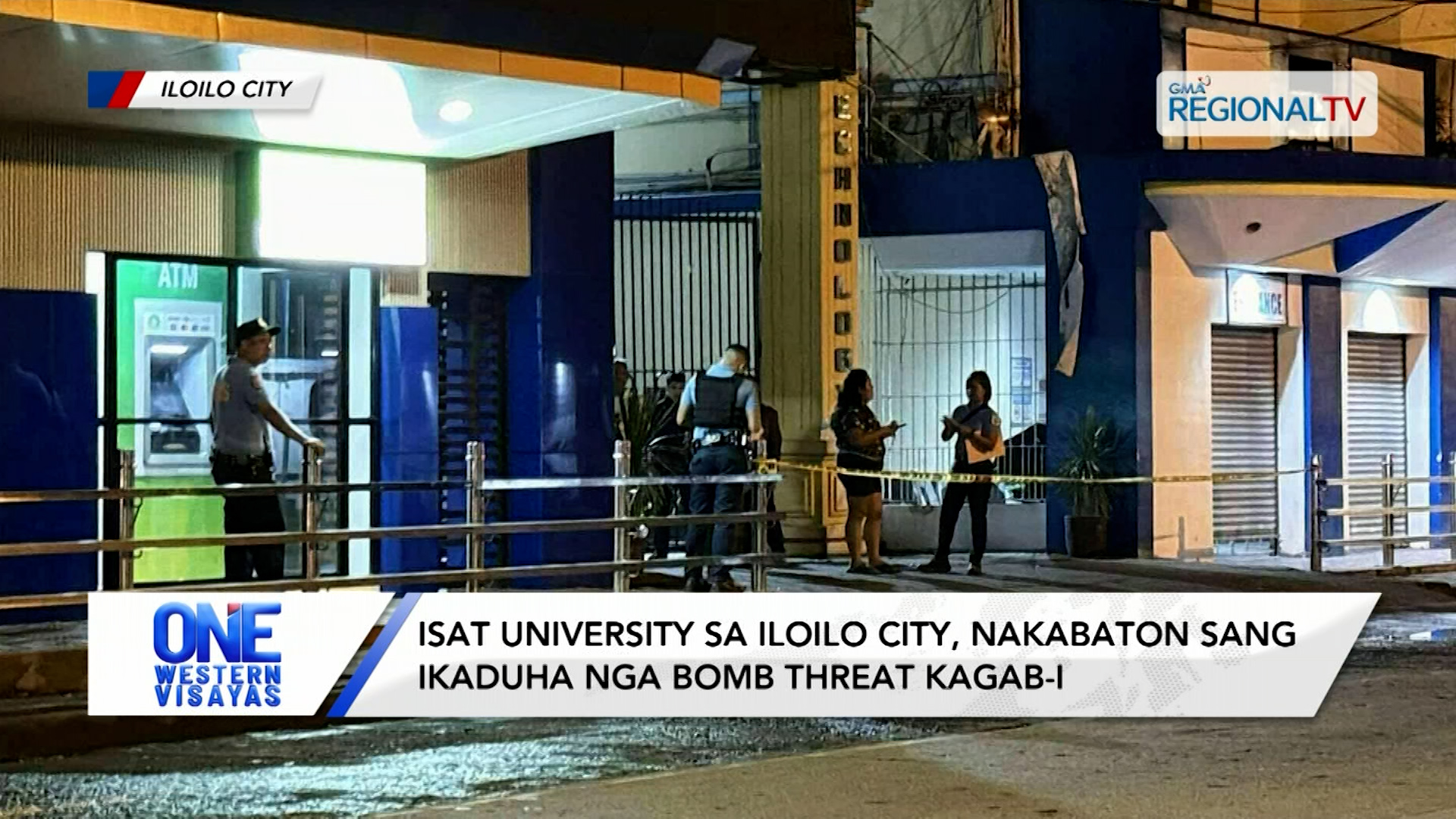 ISAT University sa Iloilo City nakabaton sang ikaduha nga bomb threat ...
