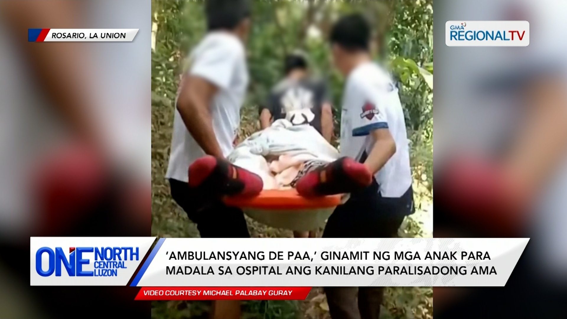 ‘Ambulansyang de paa,’ ginamit ng mga anak para madala sa ospital ang ...