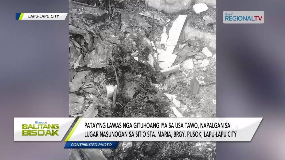 Gituhoang patay sa sunog sa Sitio Sta. Maria, napalgan Gituhoang patay sa sunog sa Sitio Sta. Maria, napalgan