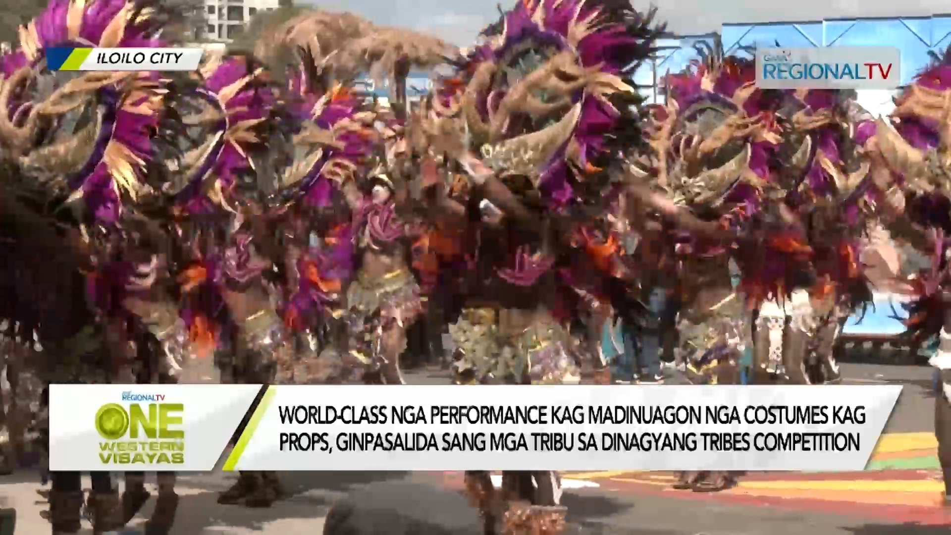 World-class nga performance sang mga tribu sa Dinagyang Tribes Competition