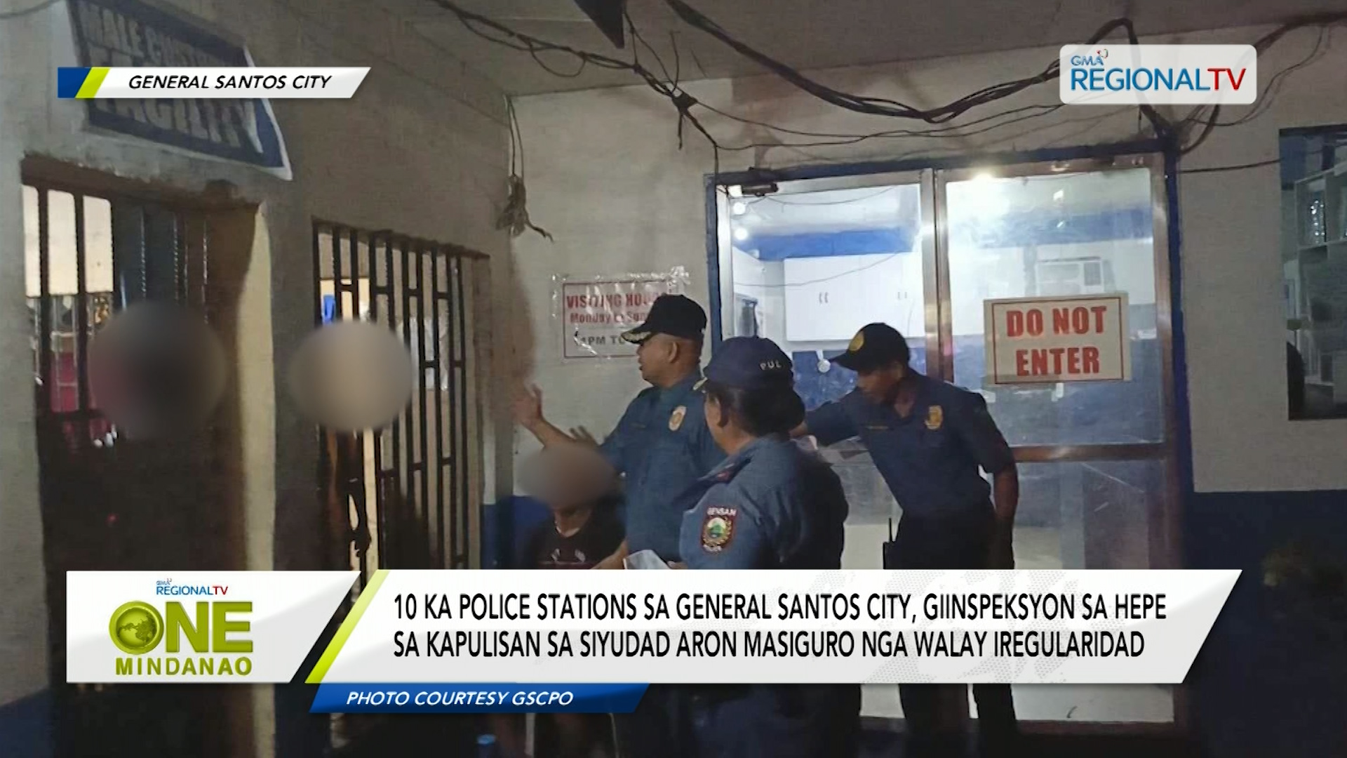 10 ka police stations sa General Santos City, giinspeksyon sa hepe sa ...