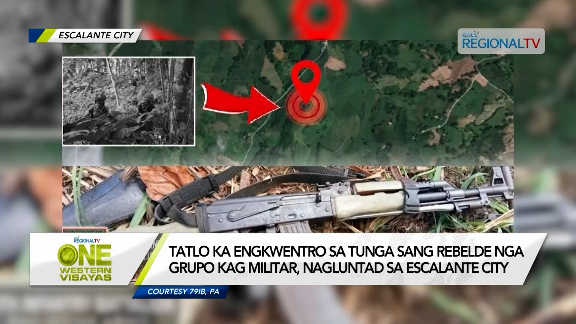 Tatlo patay sa engkwentro nga nagluntad sa Escalante City