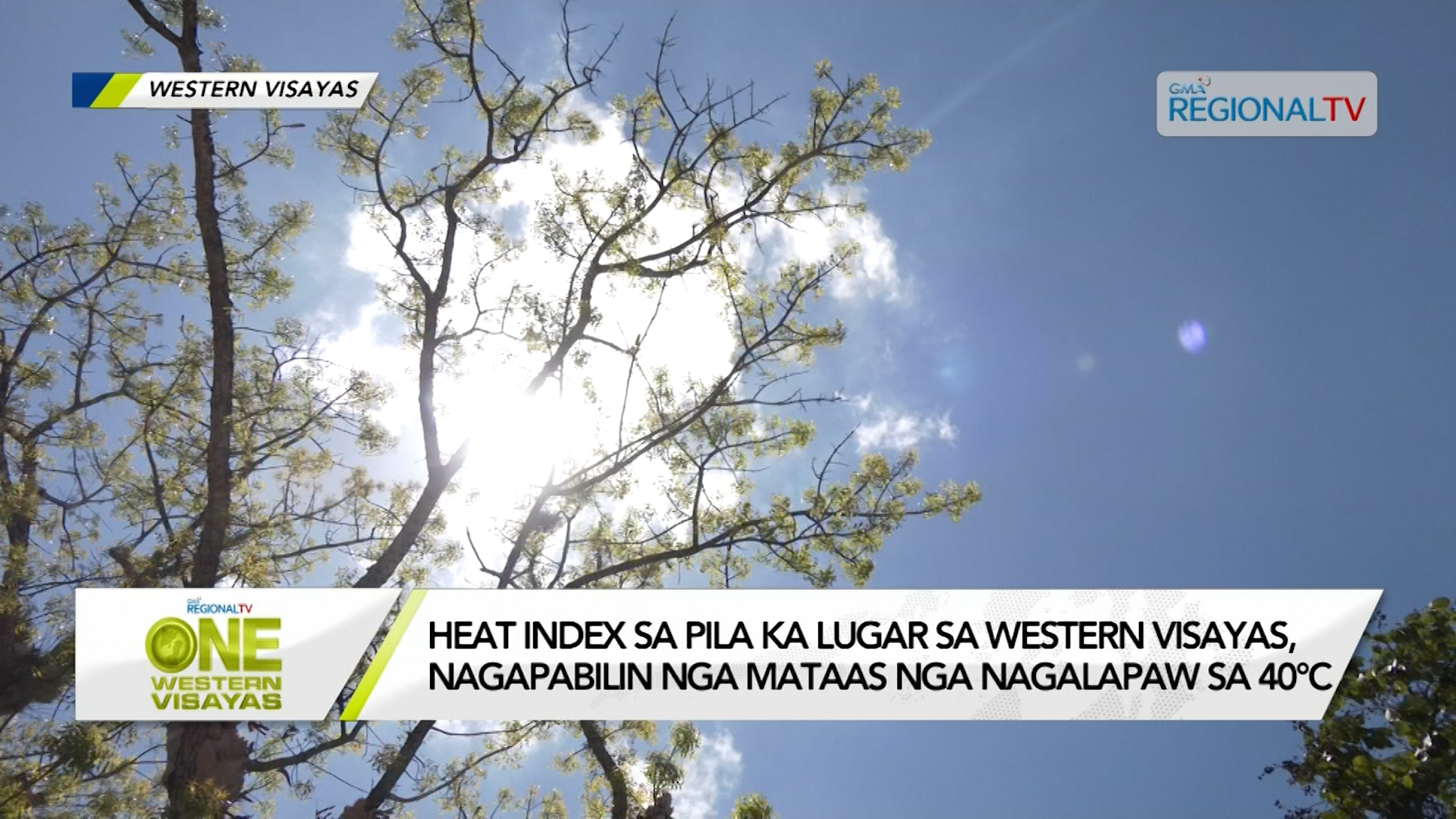 Heat index sa pila ka lugar sa Western Visayas, nagapabilin nga mataas