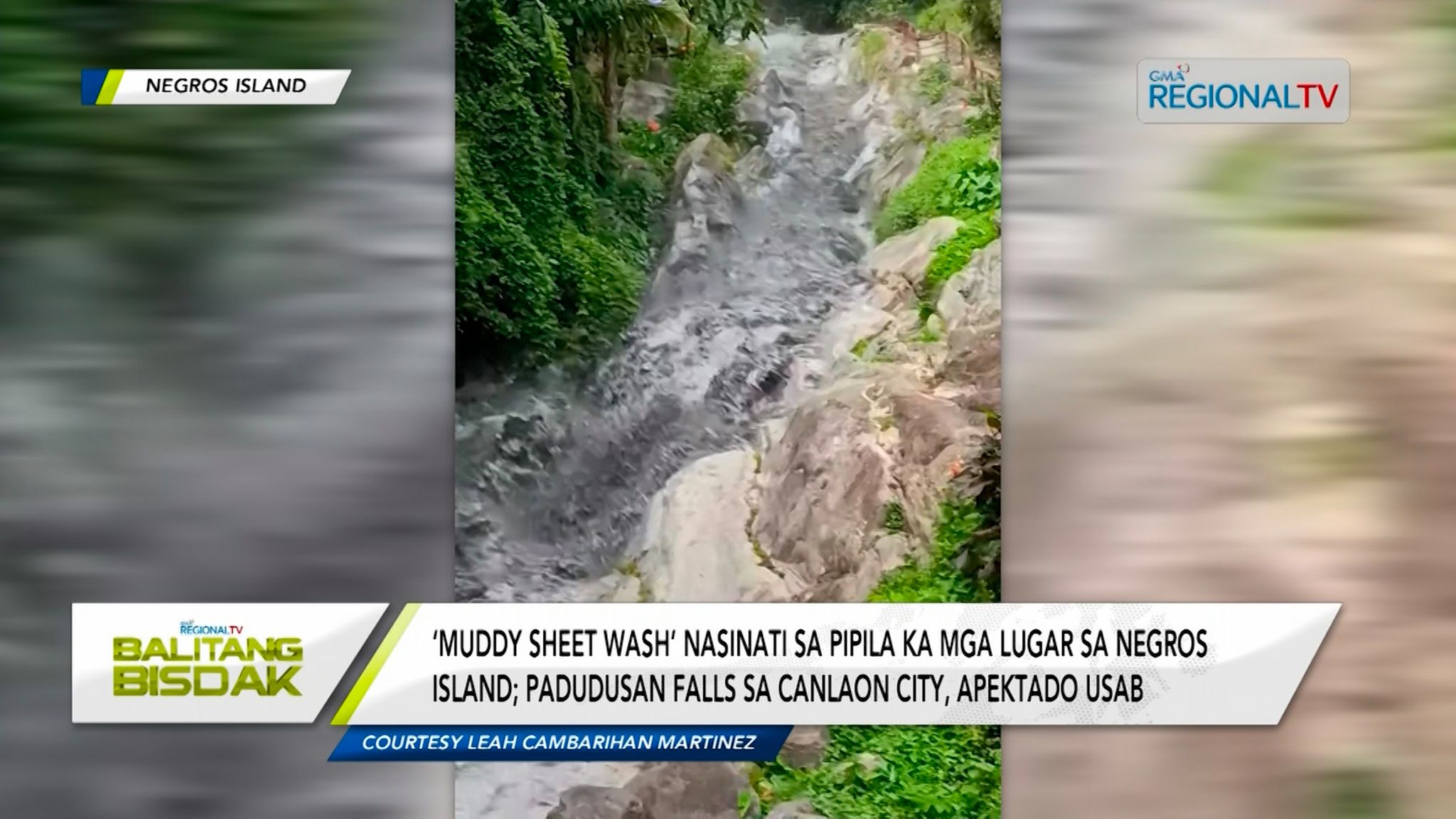 ‘Muddy sheet wash’ nasinati sa pipila ka lugar sa Negros Island