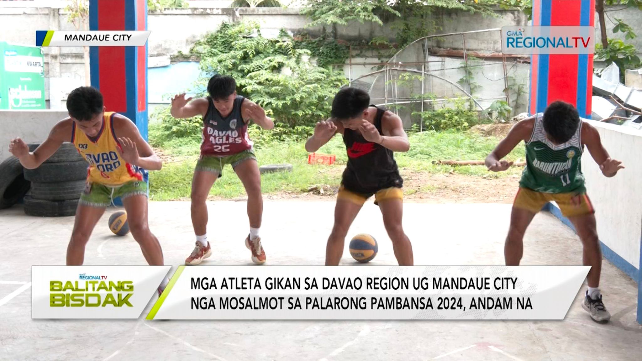 Mga atleta sa Palarong Pambansa 2024, andam na
