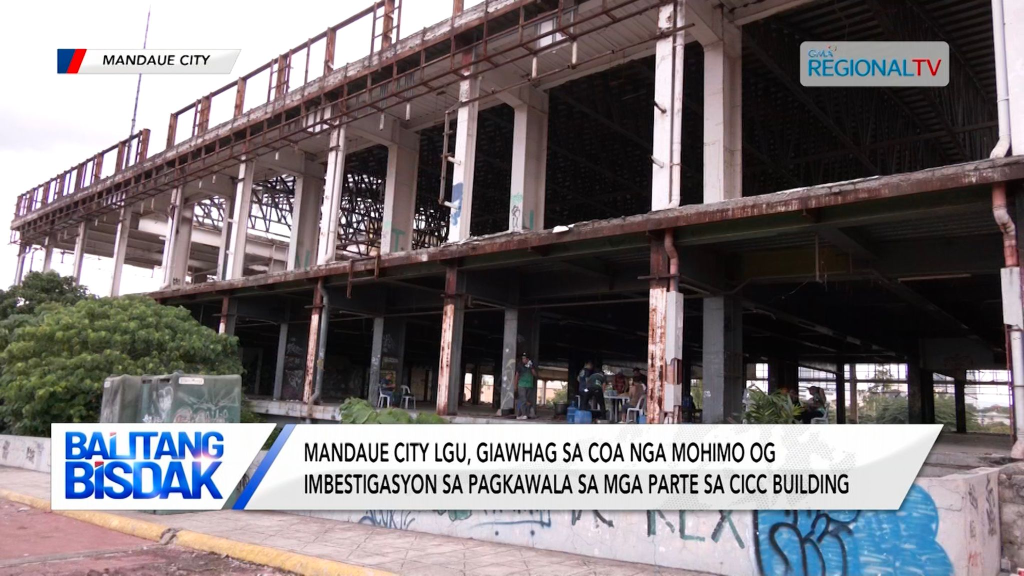 COA, mipasidaan sa Mandaue City LGU nga bantayang ang CICC building