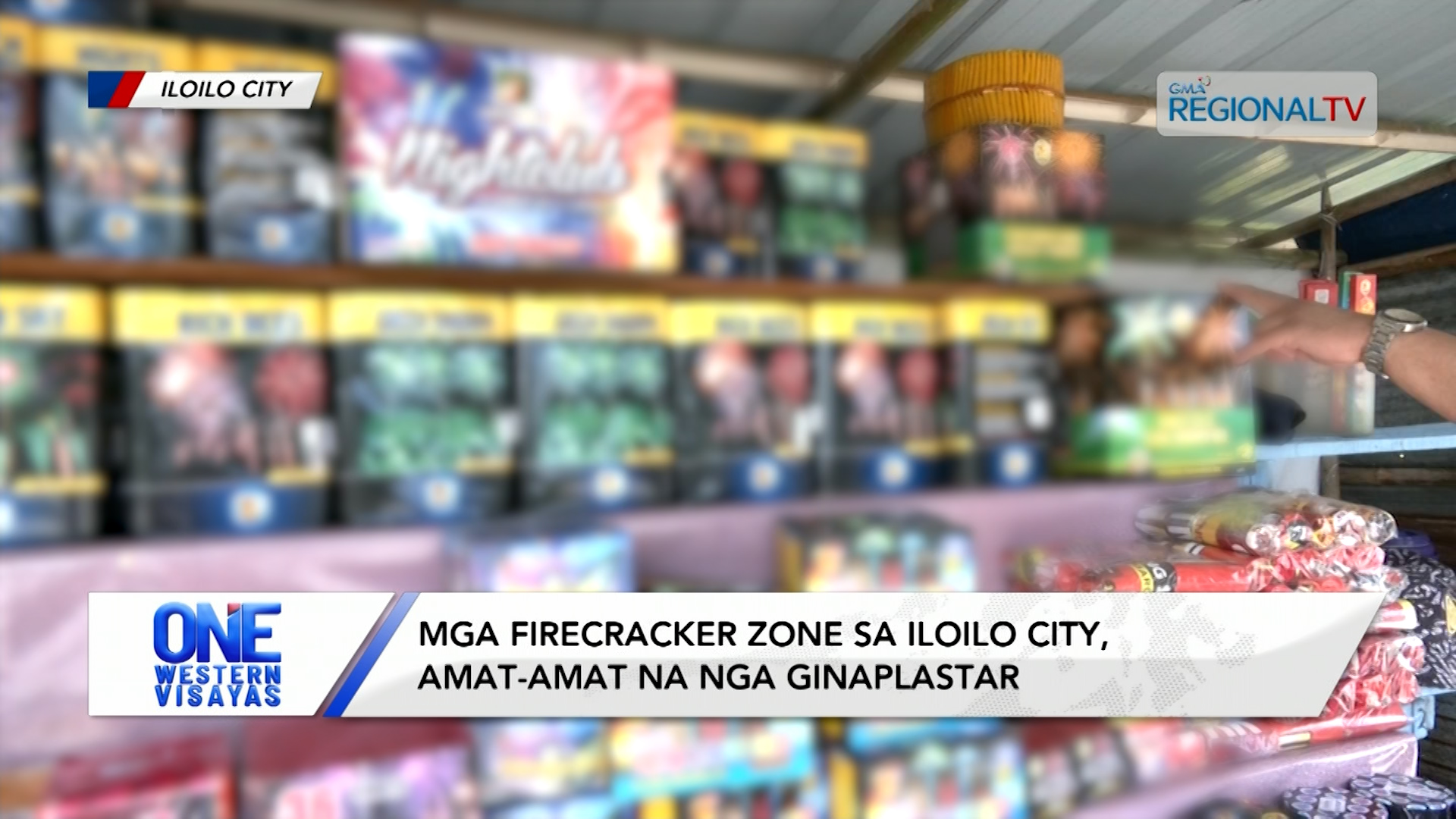 Mga firecracker zone sa Iloilo City, amat-amat na nga ginaplastar