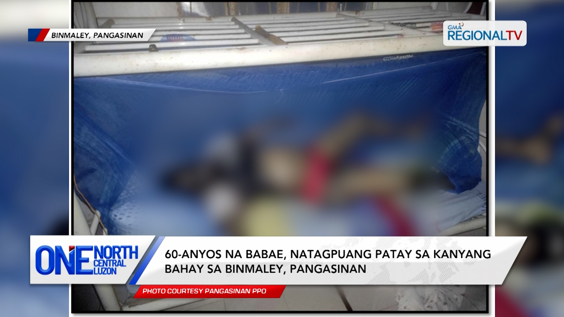 60-anyos na babae, natagpuang patay sa kanyang bahay sa Binmaley