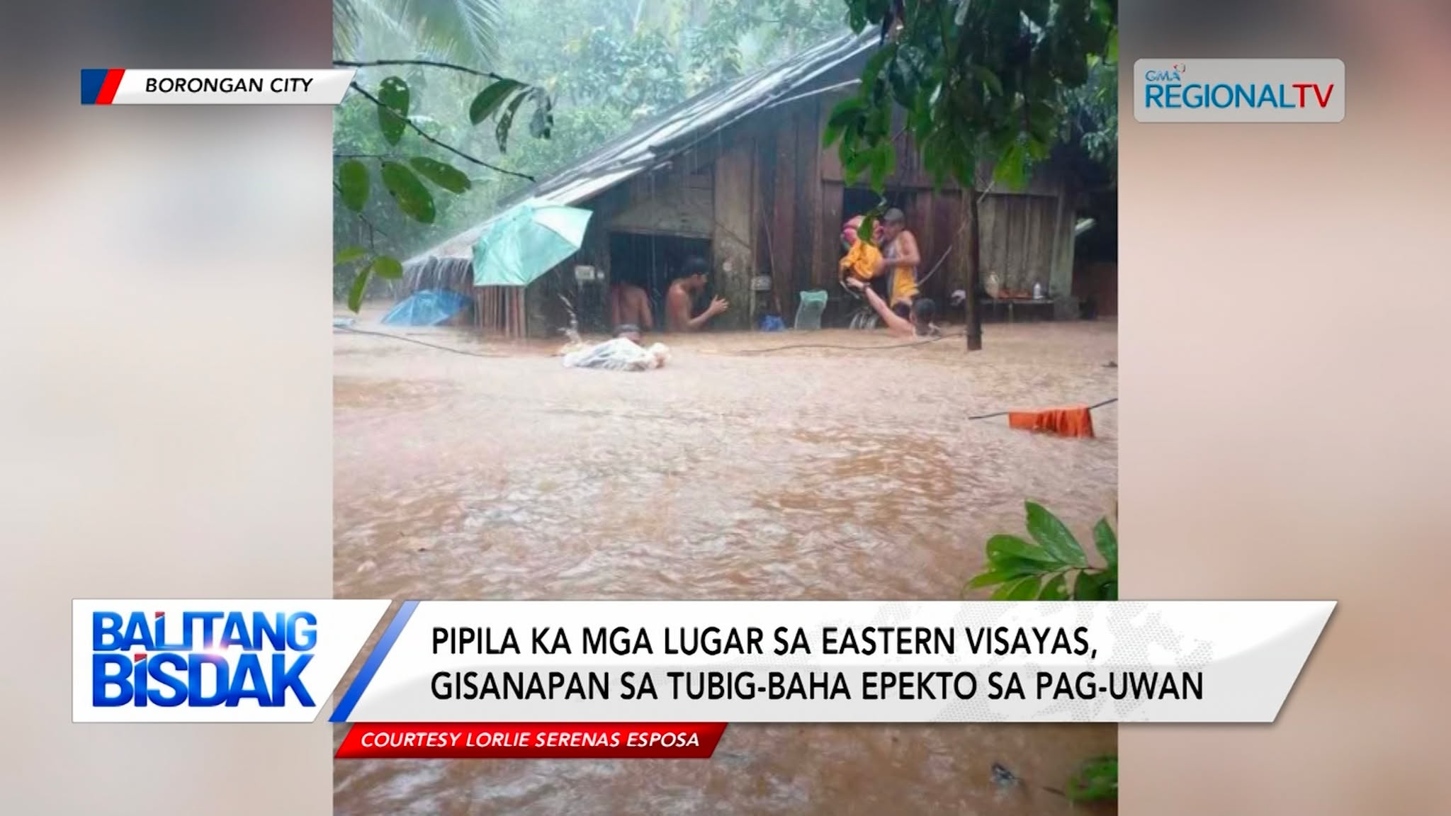 Pipila ka lugar sa Eastern Samar, gisanapan sa tubig-baha epekto sa pag ...