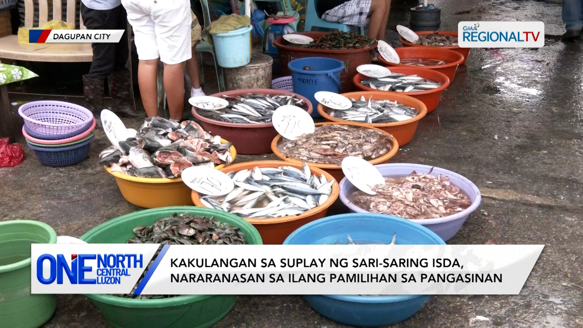 Kakulangan sa suplay ng isda, nararanasan sa ilang pamilihan sa Pangasinan