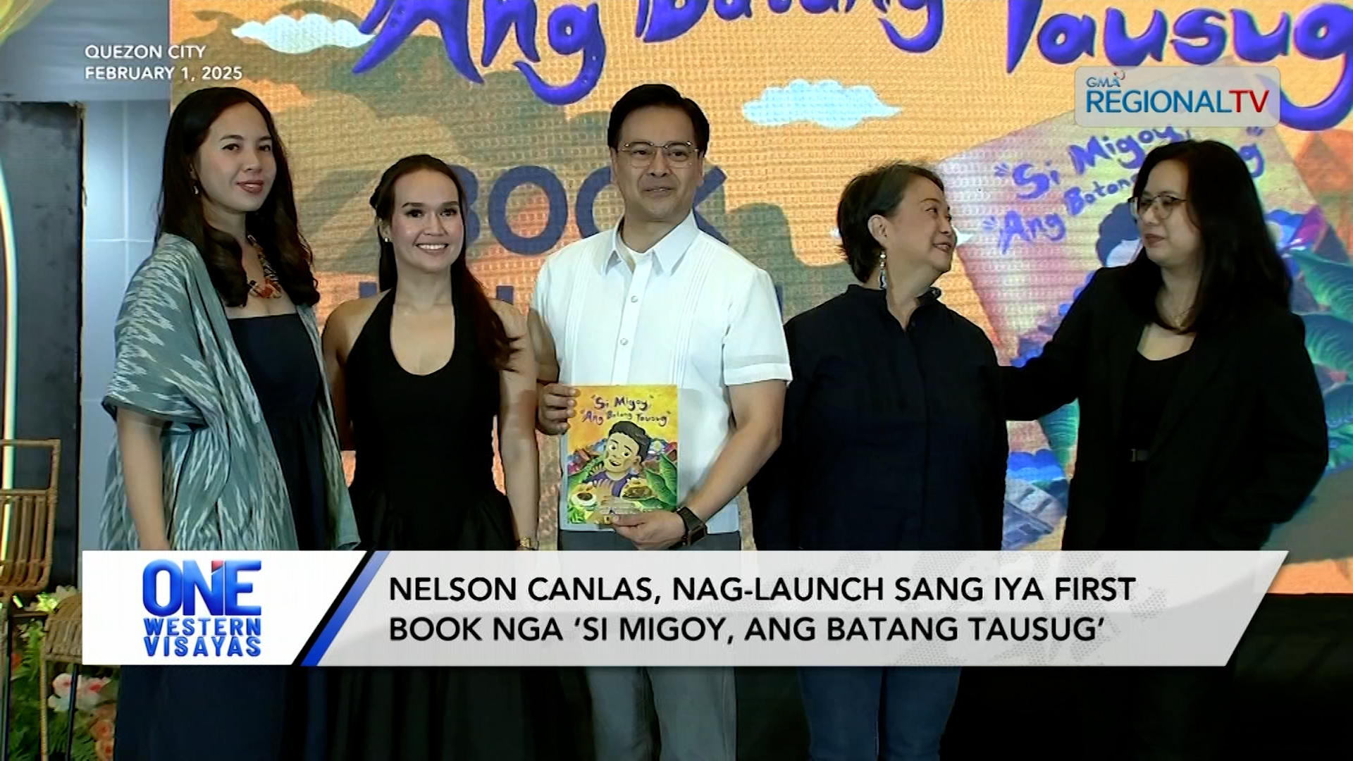 Nelson Canlas, nag-launch sang iya first book nga ‘Si Migoy, Ang Batang ...