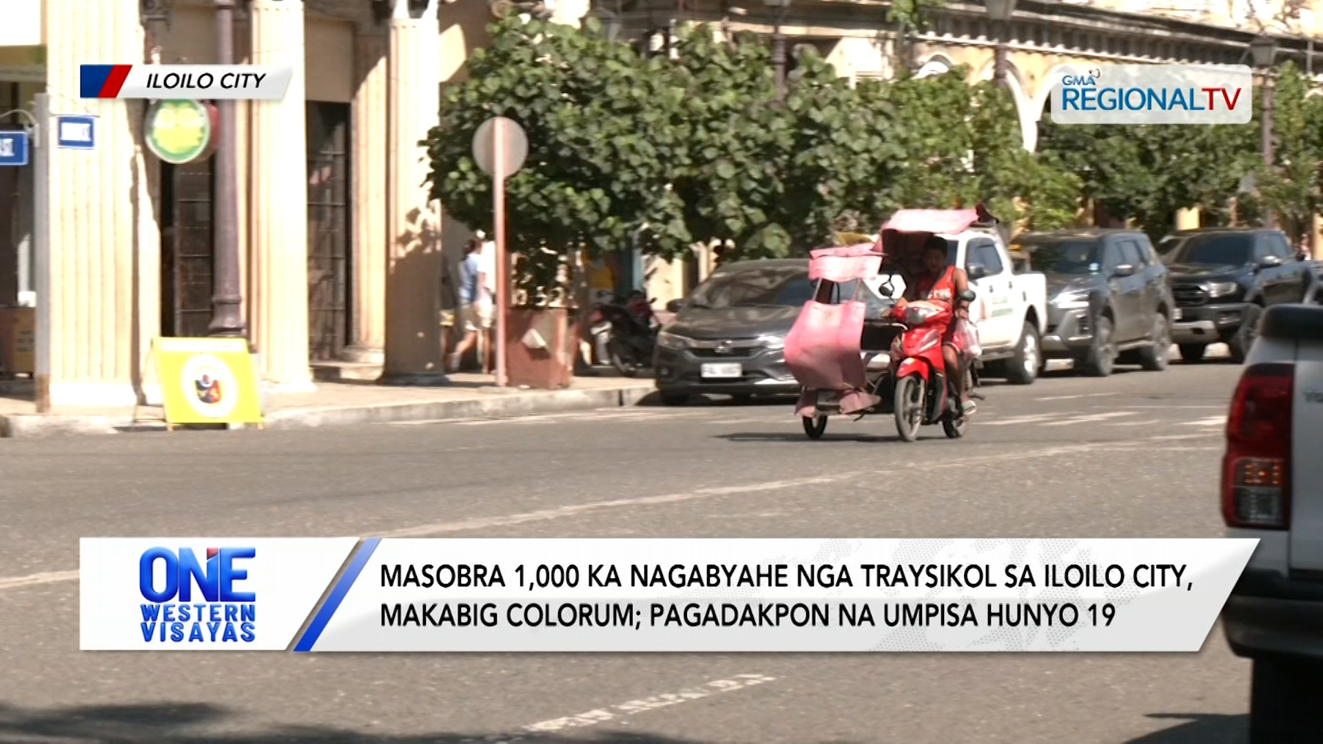 Masobra 1,000 ka nagabyahe nga traysikol sa Iloilo City, makabig colorum