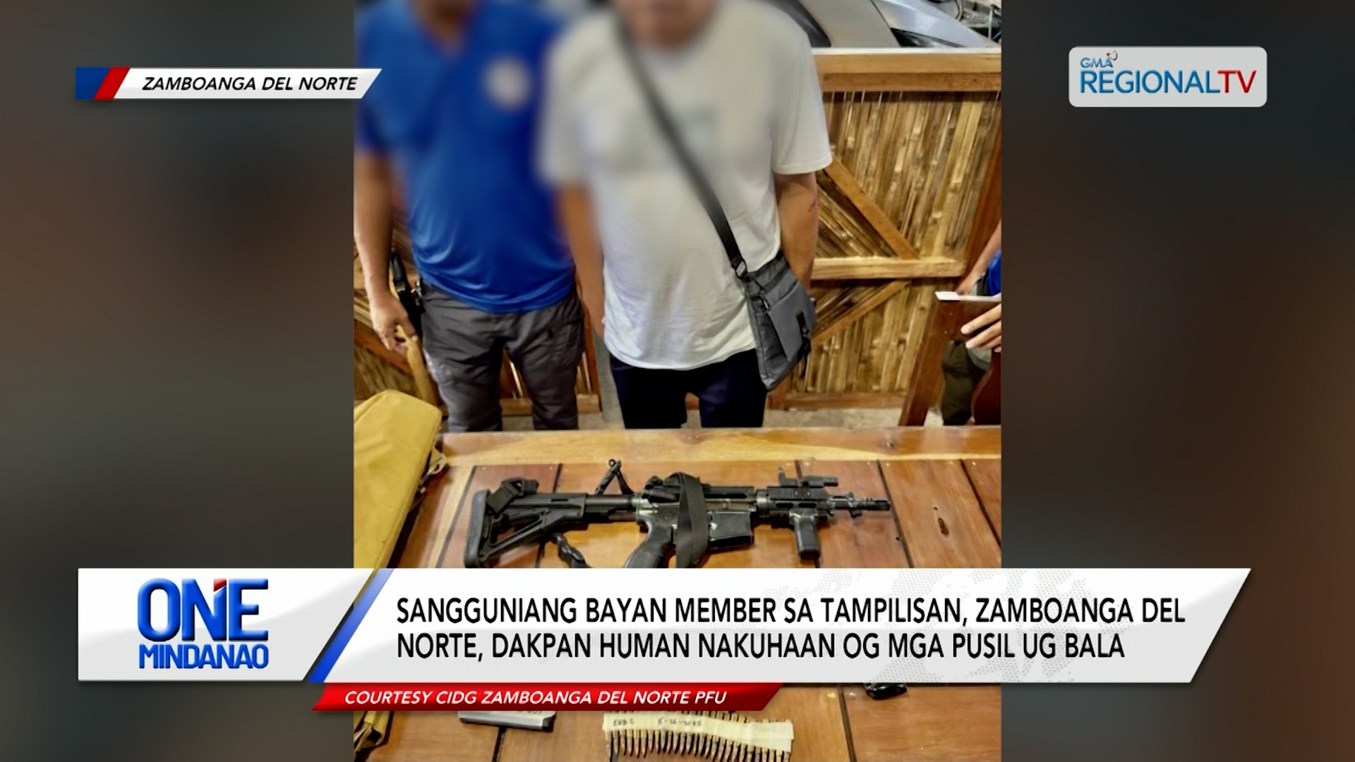 SB Member sa Tampilisan, dakpan kay nakuhaan og pusil ug bala | One ...