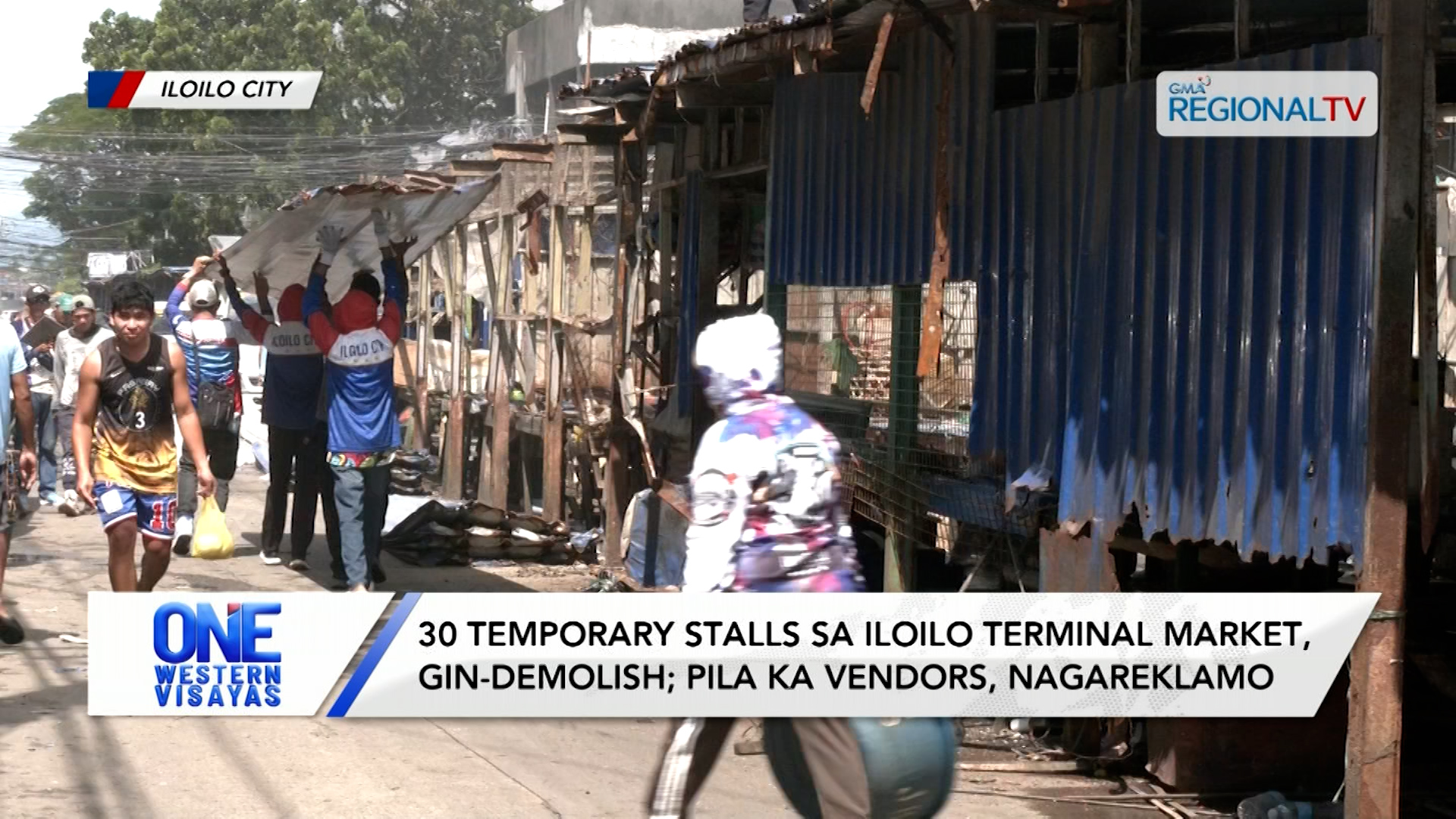 30 temporary stalls sa Iloilo Terminal Market, gin-demolish | One ...