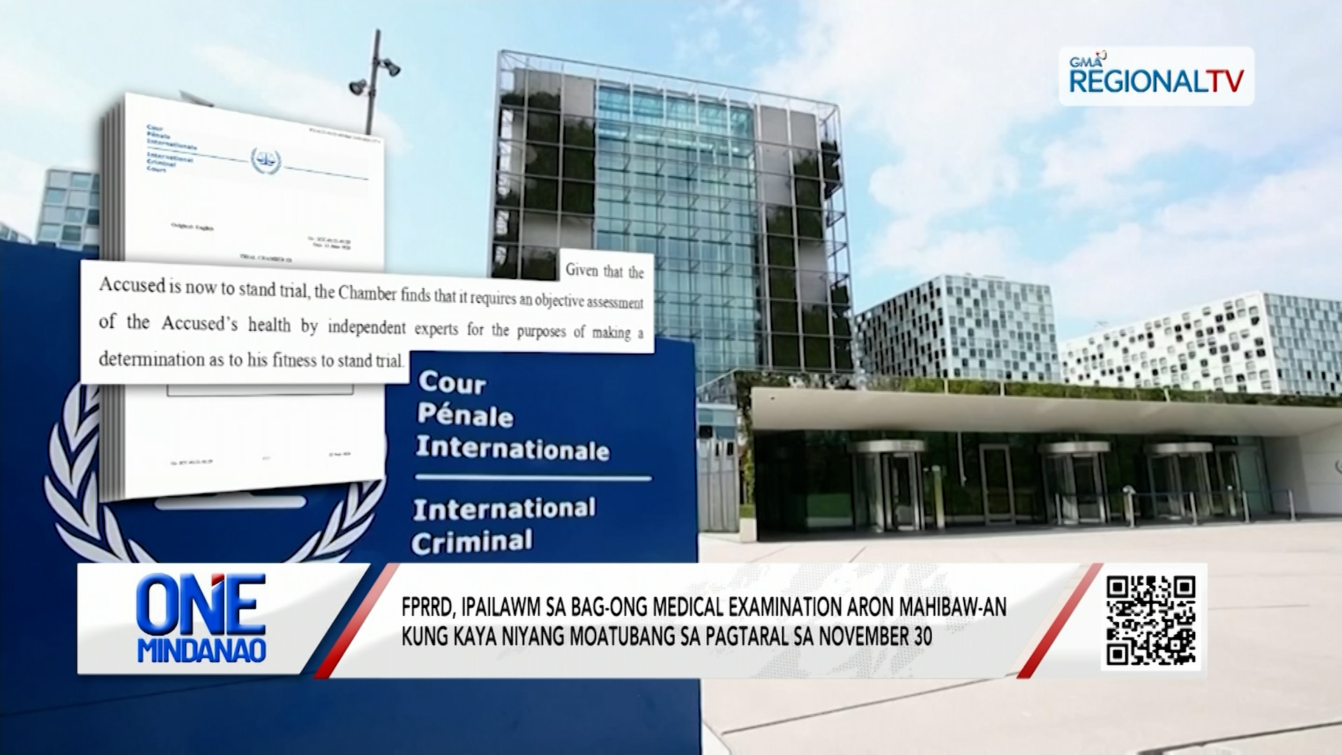 FPRRD, ipailawm sa bag-ong medical examination I One Mindanao
