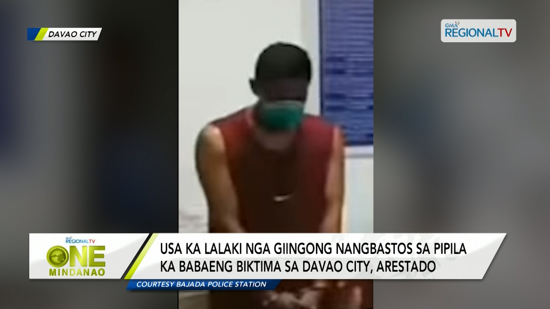 Lalaking giingongs nangbastos sa pipila ka babae sa Davao City, arestado