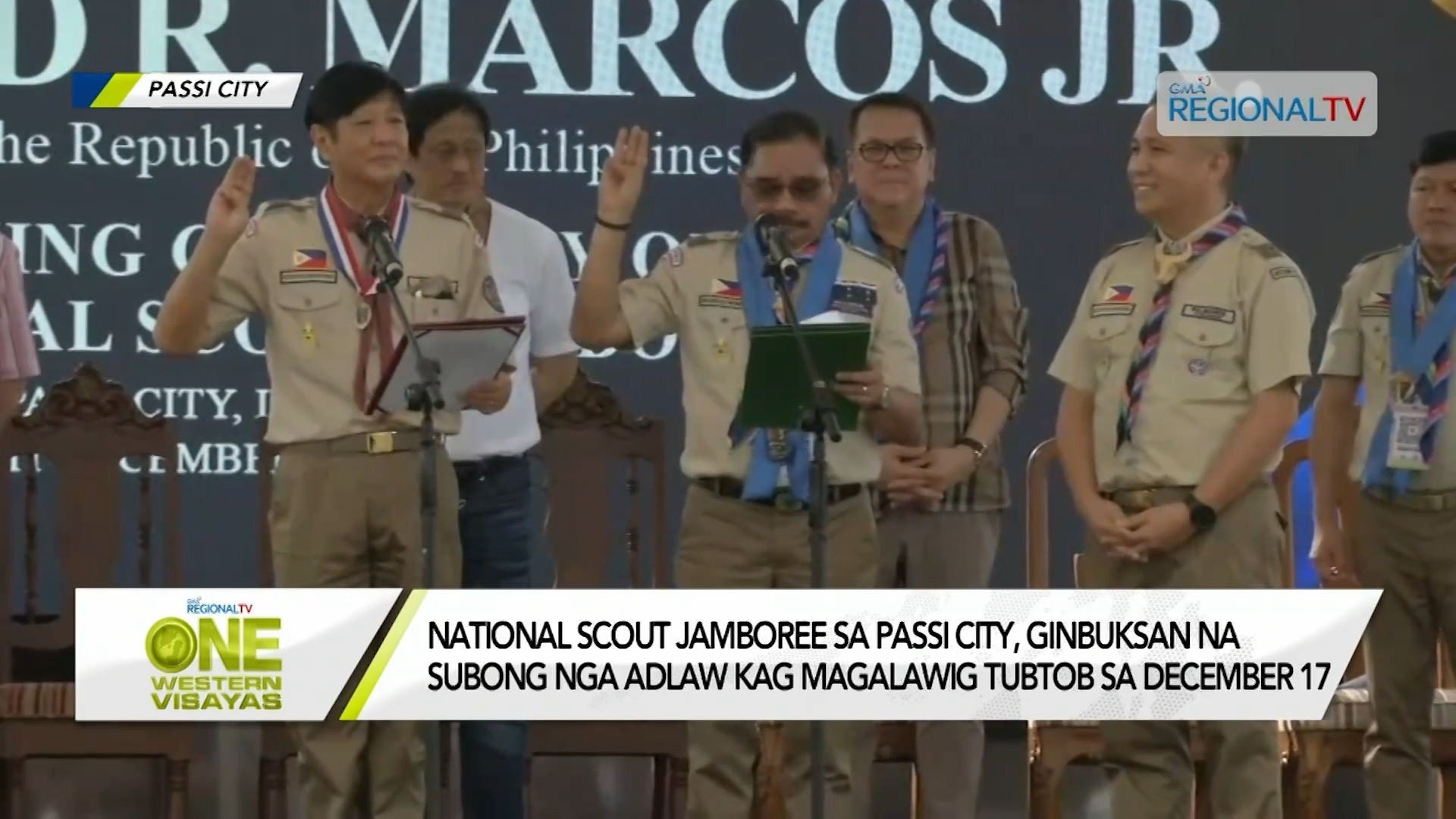 National Scout Jamboree sa Passi City, ginbuksan na