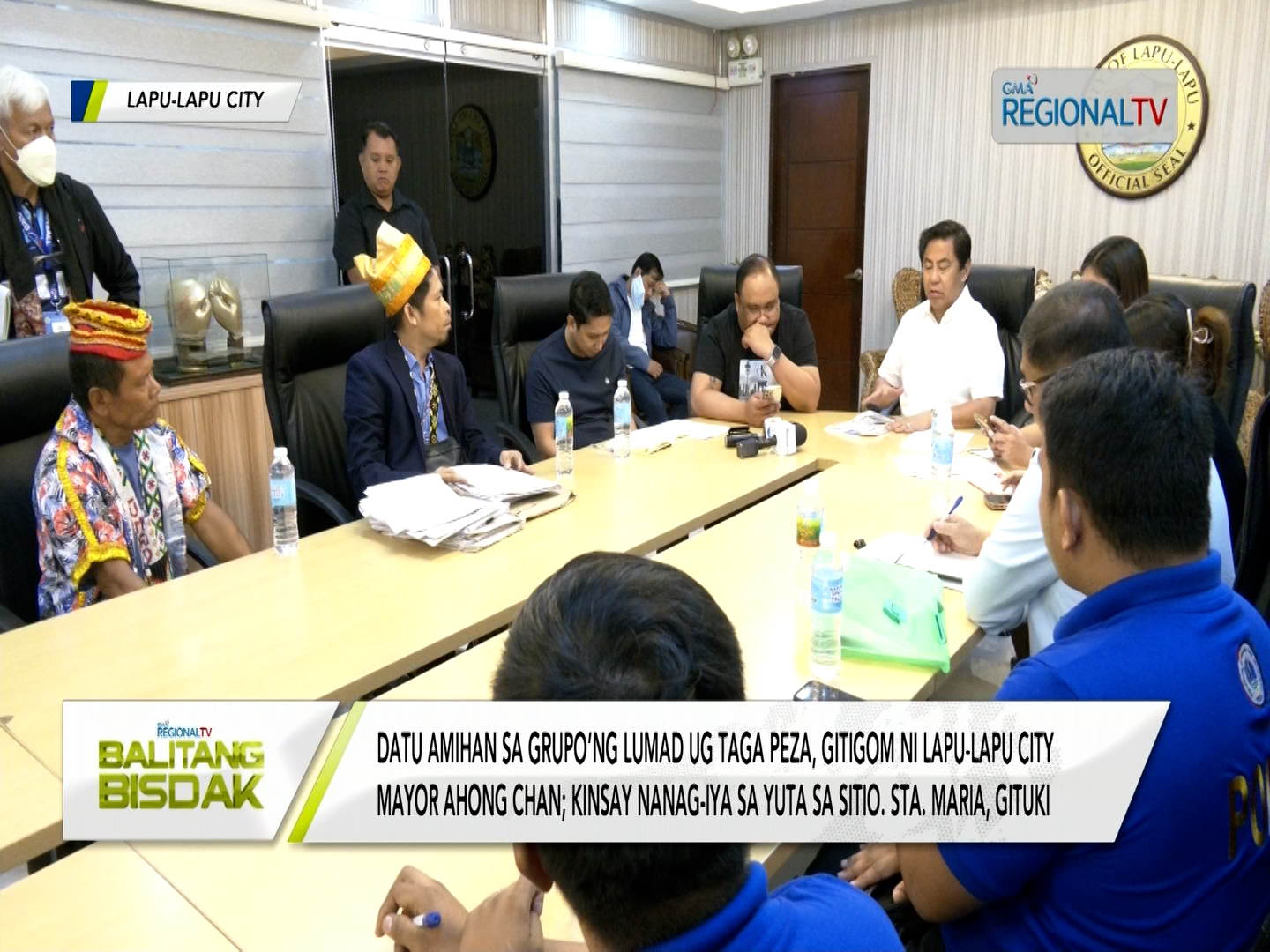 Isyu kinsay nanag-iya sa nasunog nga luna sa Pusok, Lapu-Lapu City, gituki