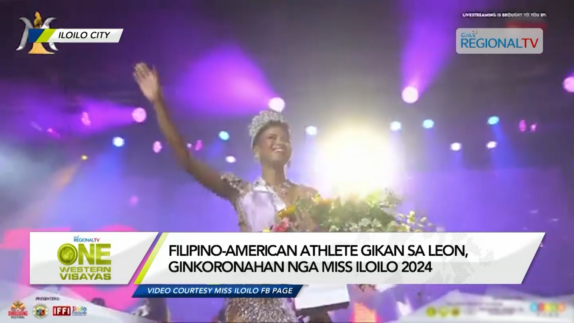 Filipino-American athlete, ginkoronahan nga Miss Iloilo 2024