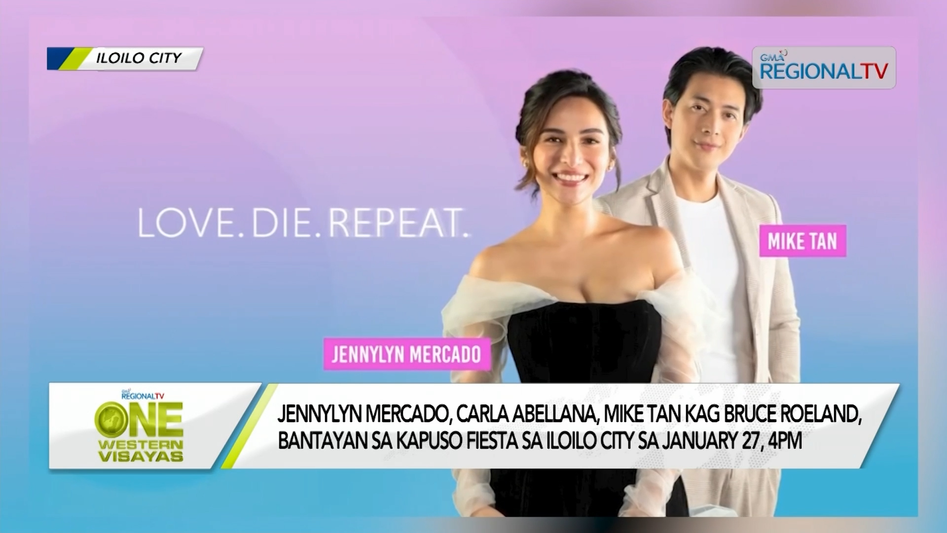 Jennylyn Mercado, Carla Abellana, Mike Tan kag Bruce Roeland sa Dinagyang 2024