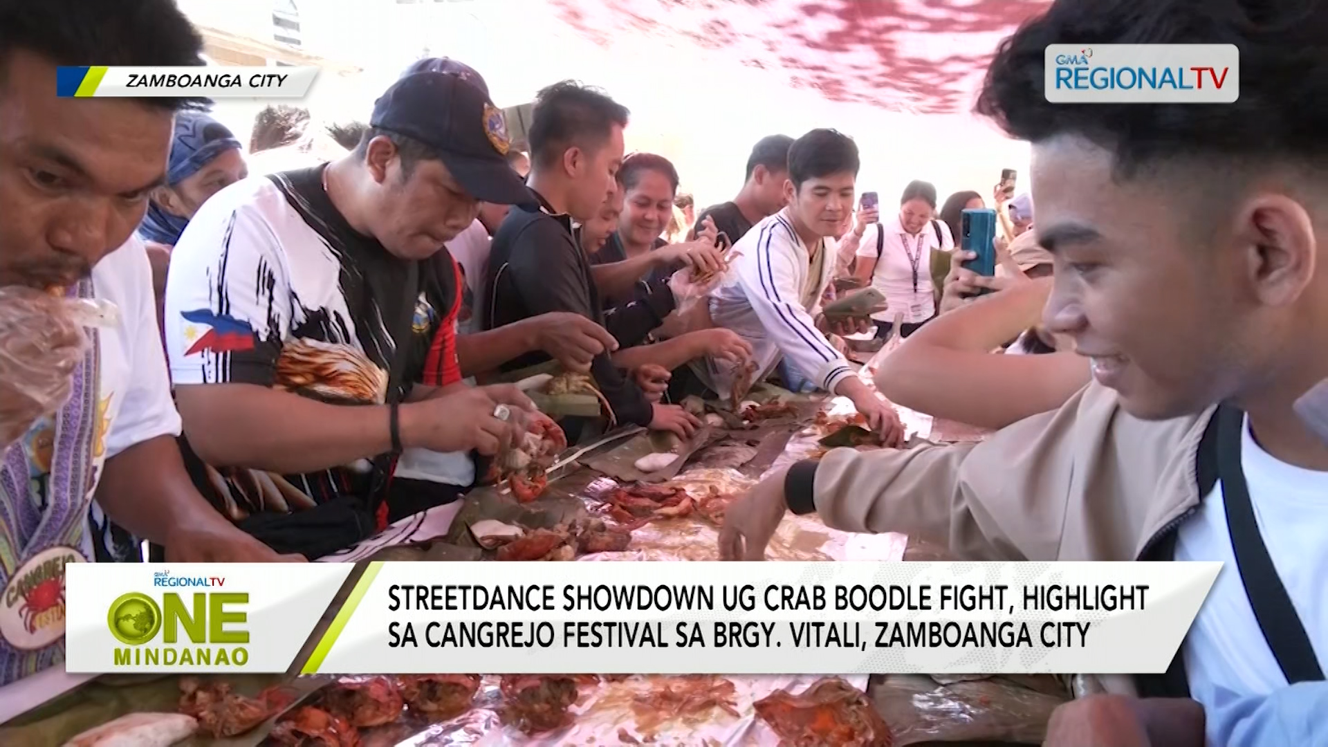 Streetdance showdown ug crab boodle fight, highlight sa Cangrejo Festival