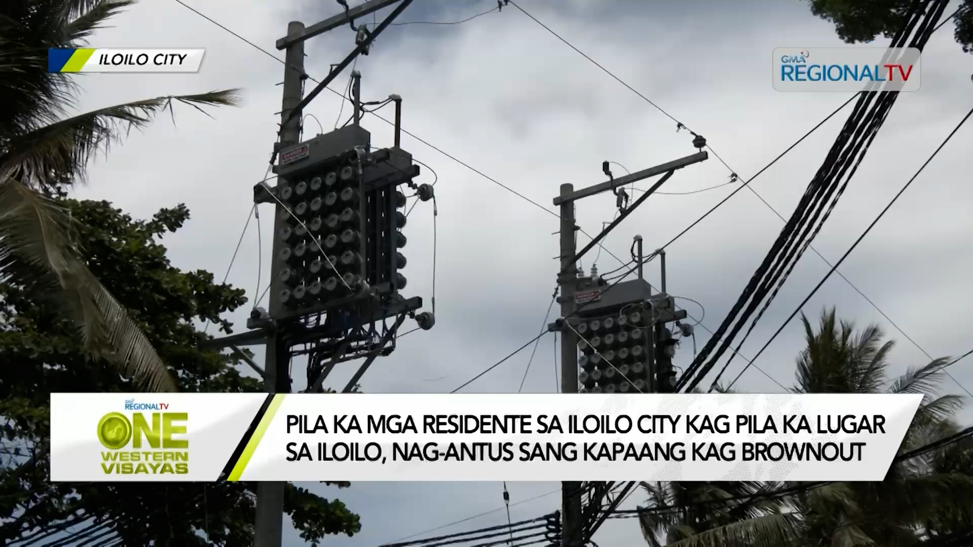 Pila ka mga residente sa Iloilo City, nag-antus sang kapaang kag brownout