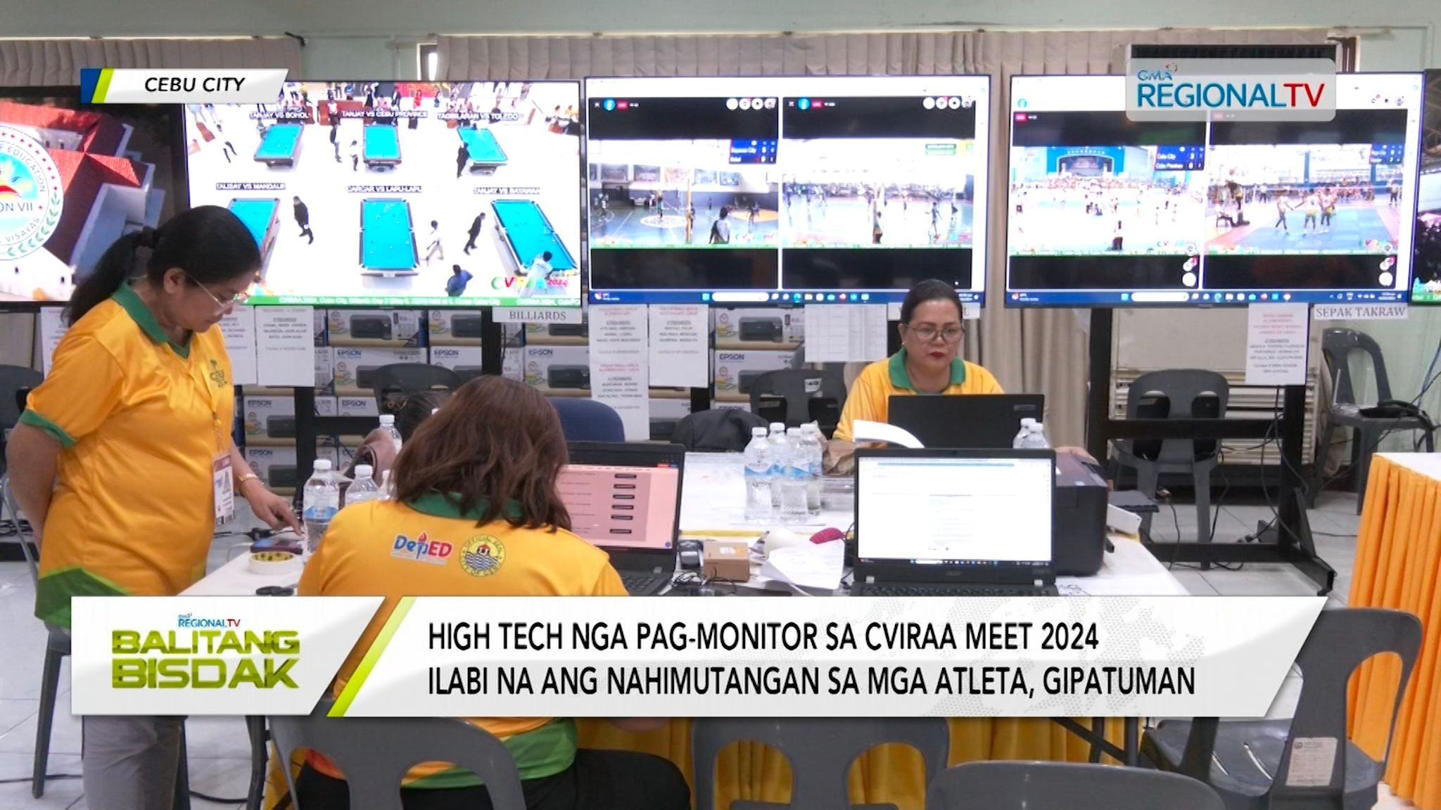 High tech monitoring sa CViRAA meet, pangandam sa Palarong Pambansa 2024