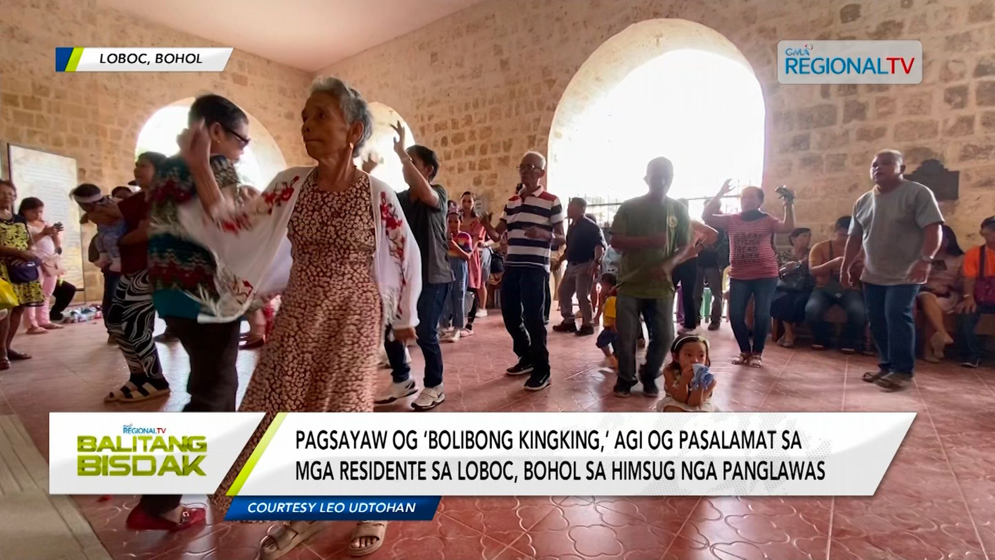 Pagsayaw og ‘Bolibong kingking’ sa Loboc, Bohol