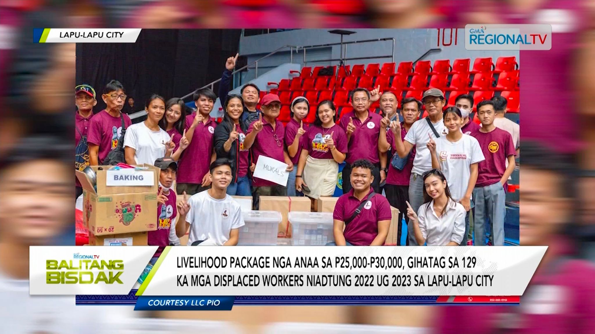 129 displaced workers, nakapahimulos sa livelihood program sa DOLE