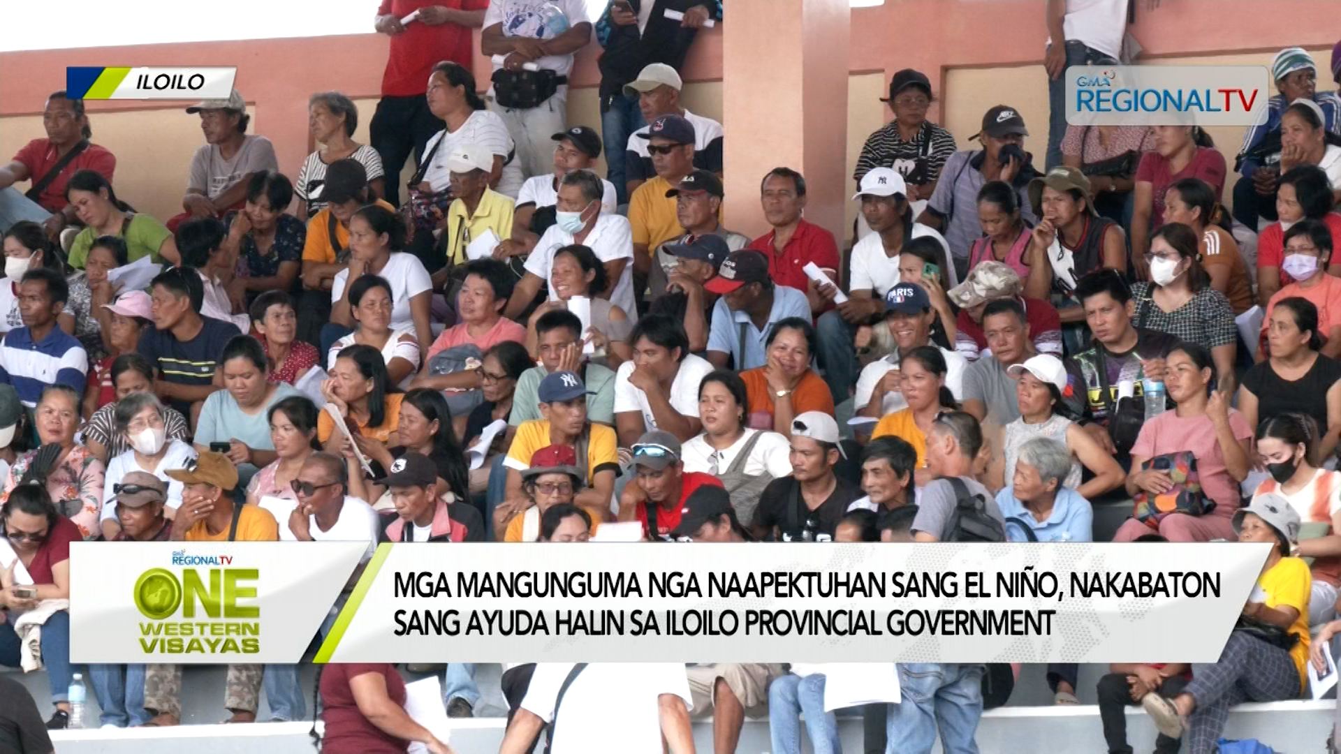 Mga mangunguma sa Iloilo nga naapektuhan sang el niño, nakabaton sang ayuda