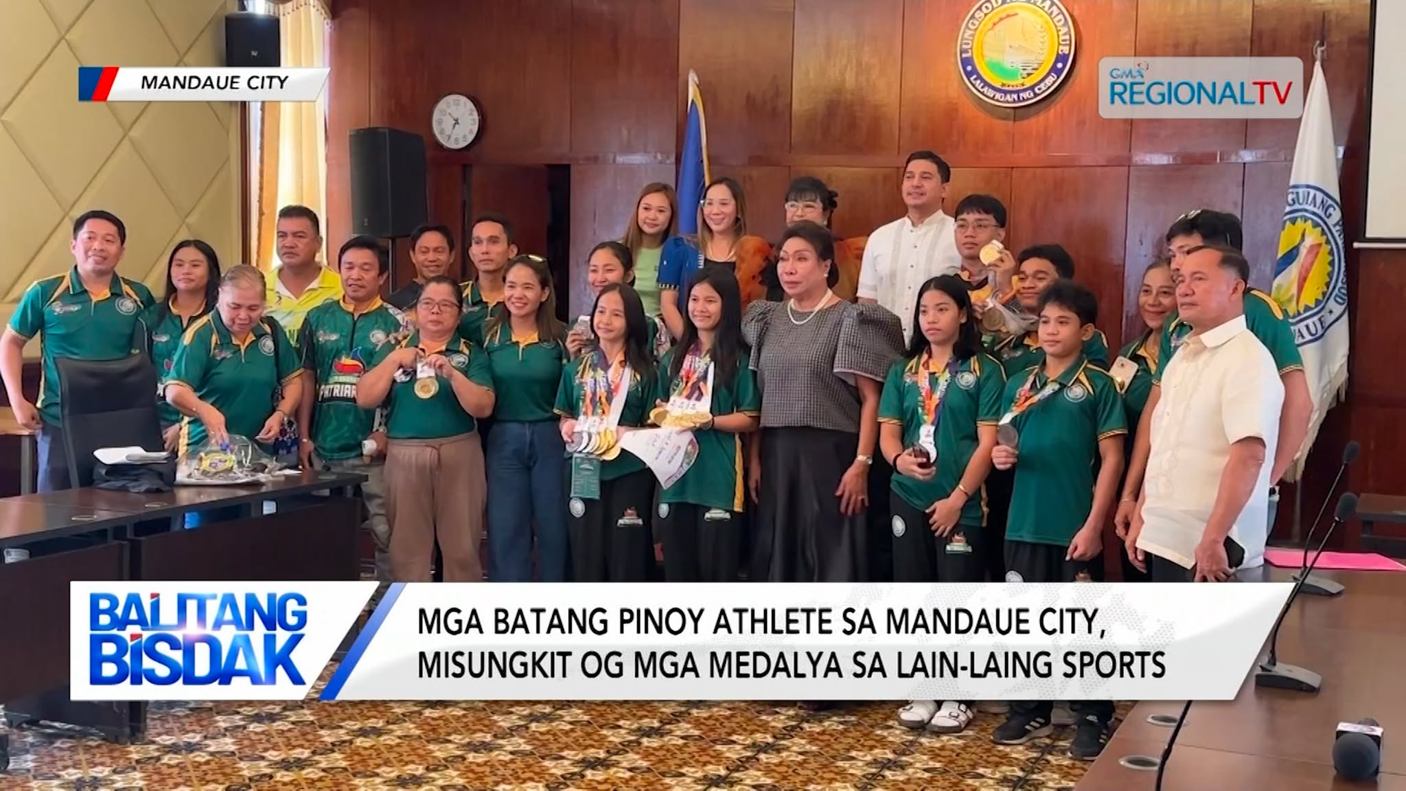 Mga atleta sa Mandaue City, misungkit og mga medalya sa Batang Pinoy 2024