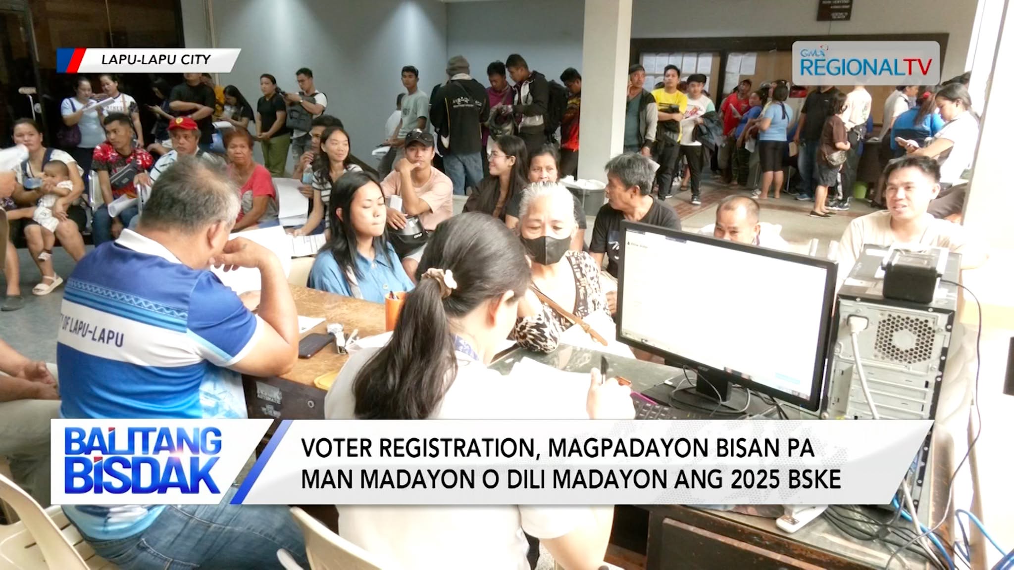 Voter registration sa Lapu-Lapu City, nagpadayon