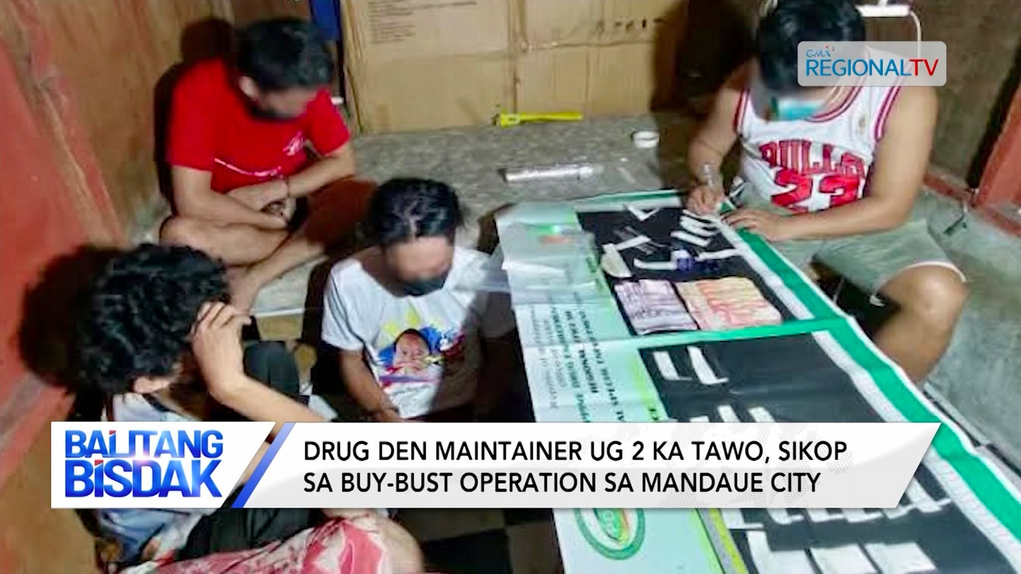 Drug den maintainer ug 2 ka tawo, sikop sa buy-bust operation sa Mandaue
