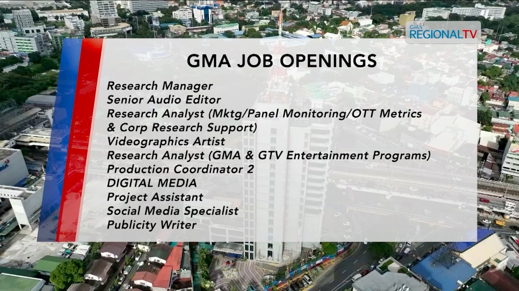 Mga bakanteng trabaho sa GMA July 21, 2025 | Balitang Bisdak