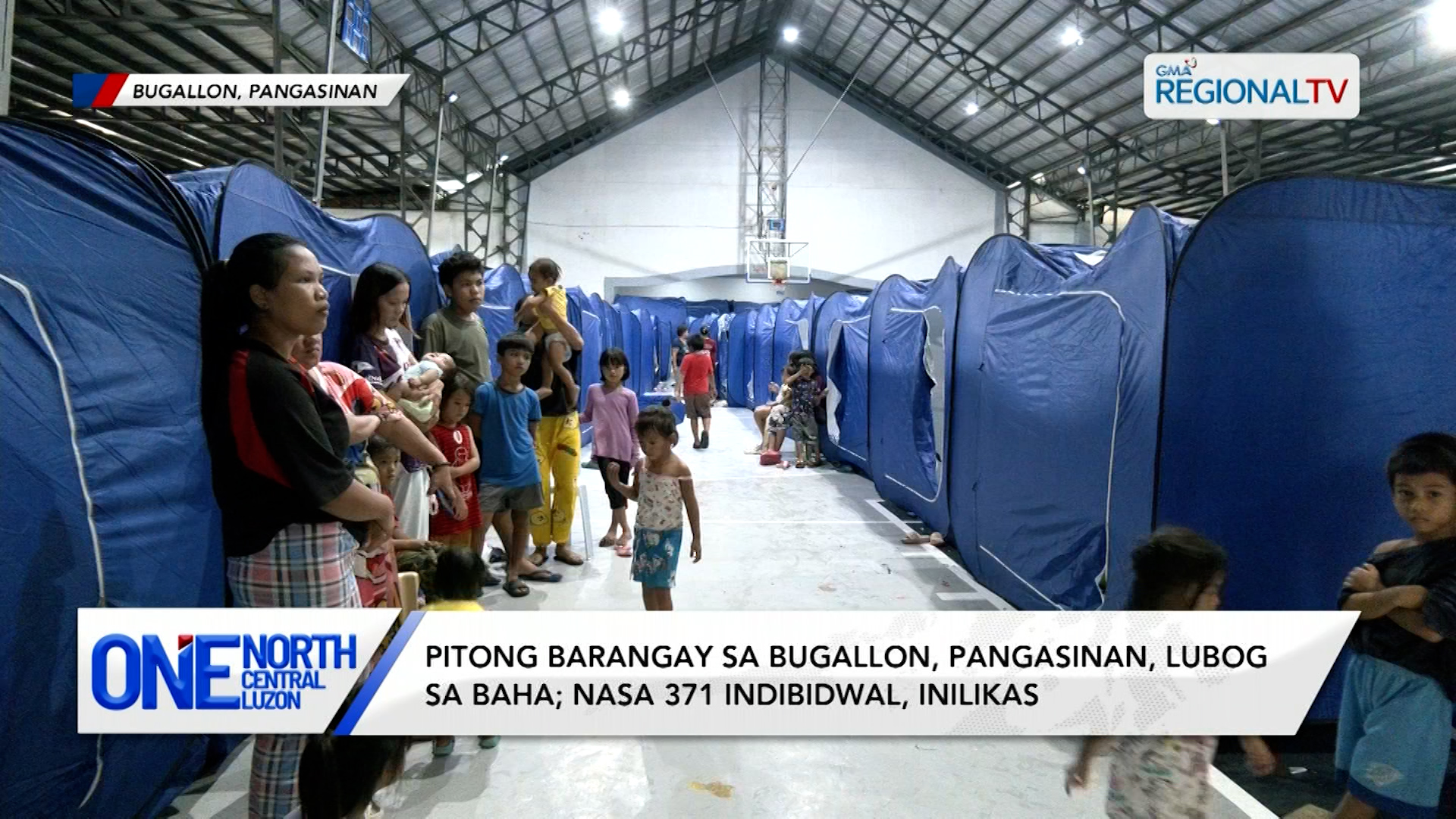Pitong barangay sa Bugallon, Pangasinan, lubog sa baha | One North ...