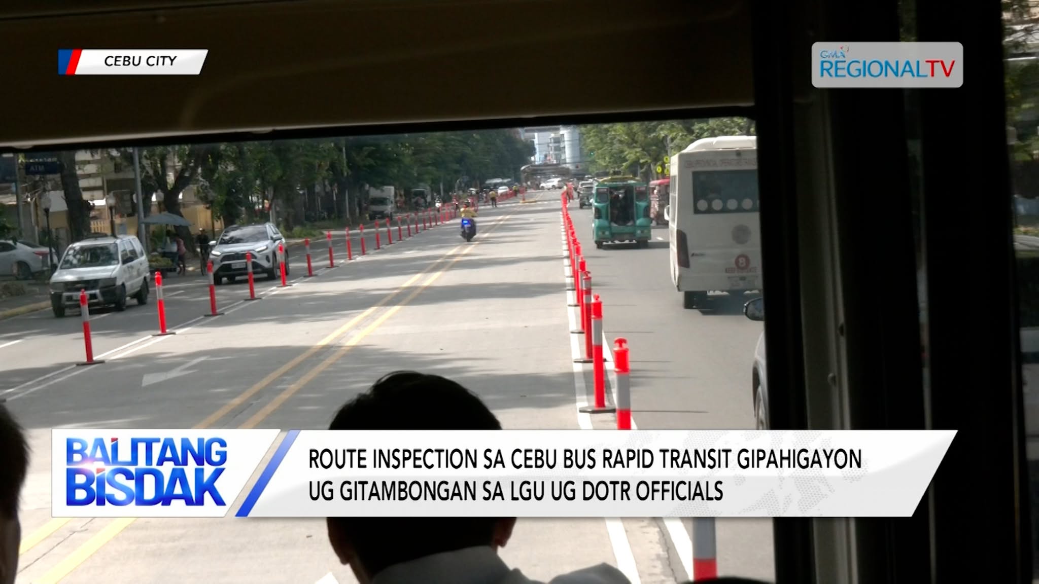 Route Inspection sa Cebu Bus Rapid Transit, Gipahigayon | Balitang Bisdak
